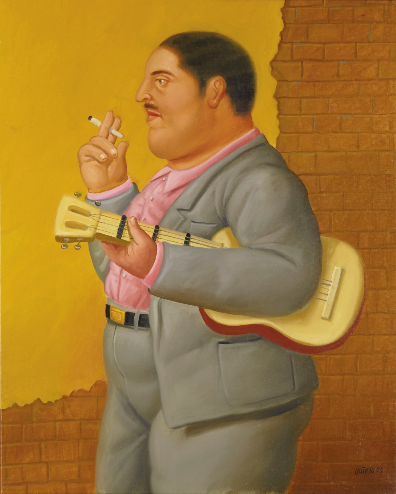 FERNANDO BOTERO (NÉ EN 1932) , Man with banjo | Christie's