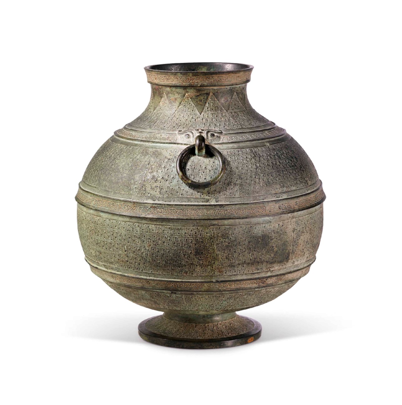 VASE RITUEL EN BRONZE, HU, CHINE, FIN DE L'EPOQUE DES ROYAUMES ...