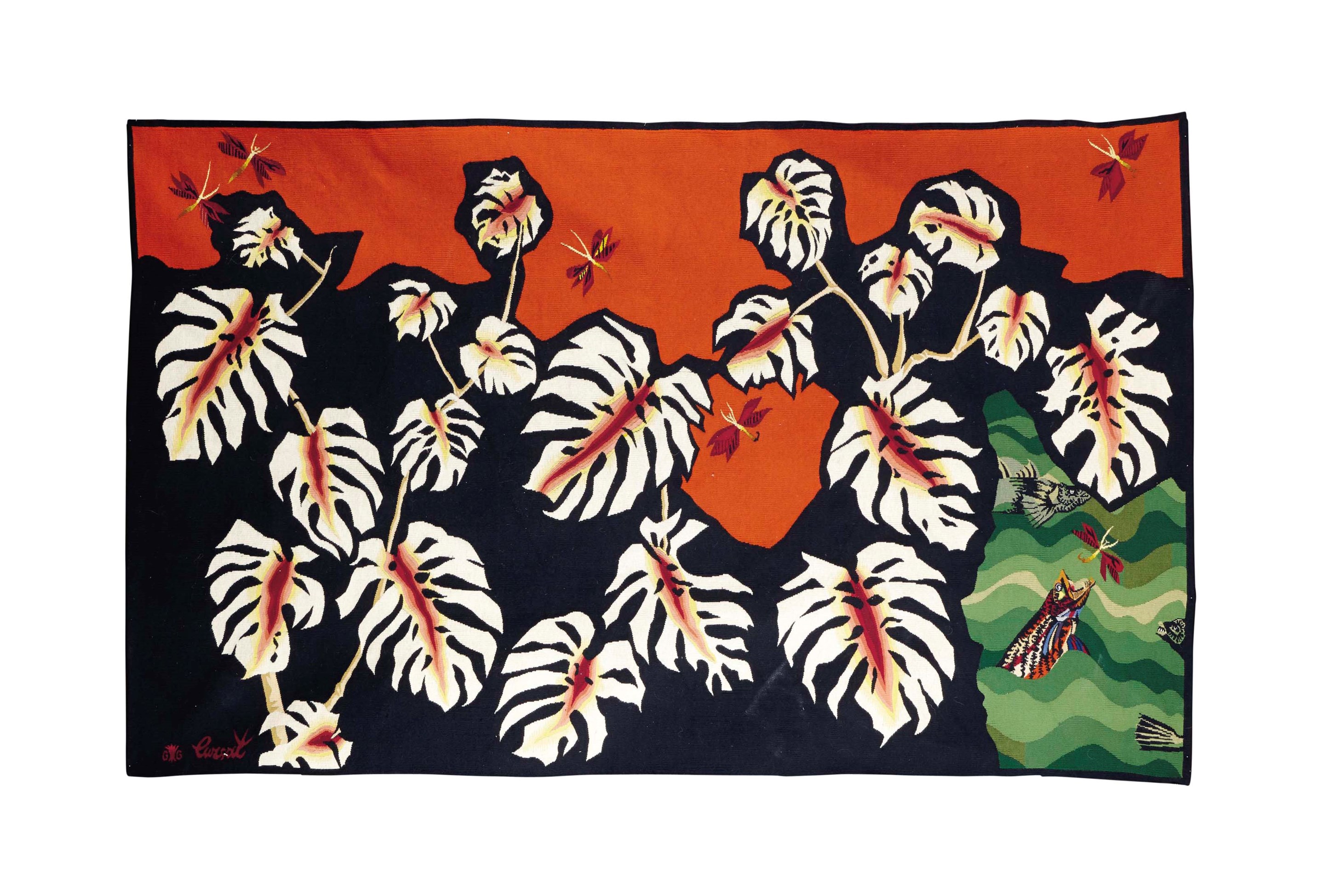 JEAN LURÇAT (1892-1966) , TAPISSERIE 'BAHIA LA ROUGE', ÉDITÉE PAR LES ...