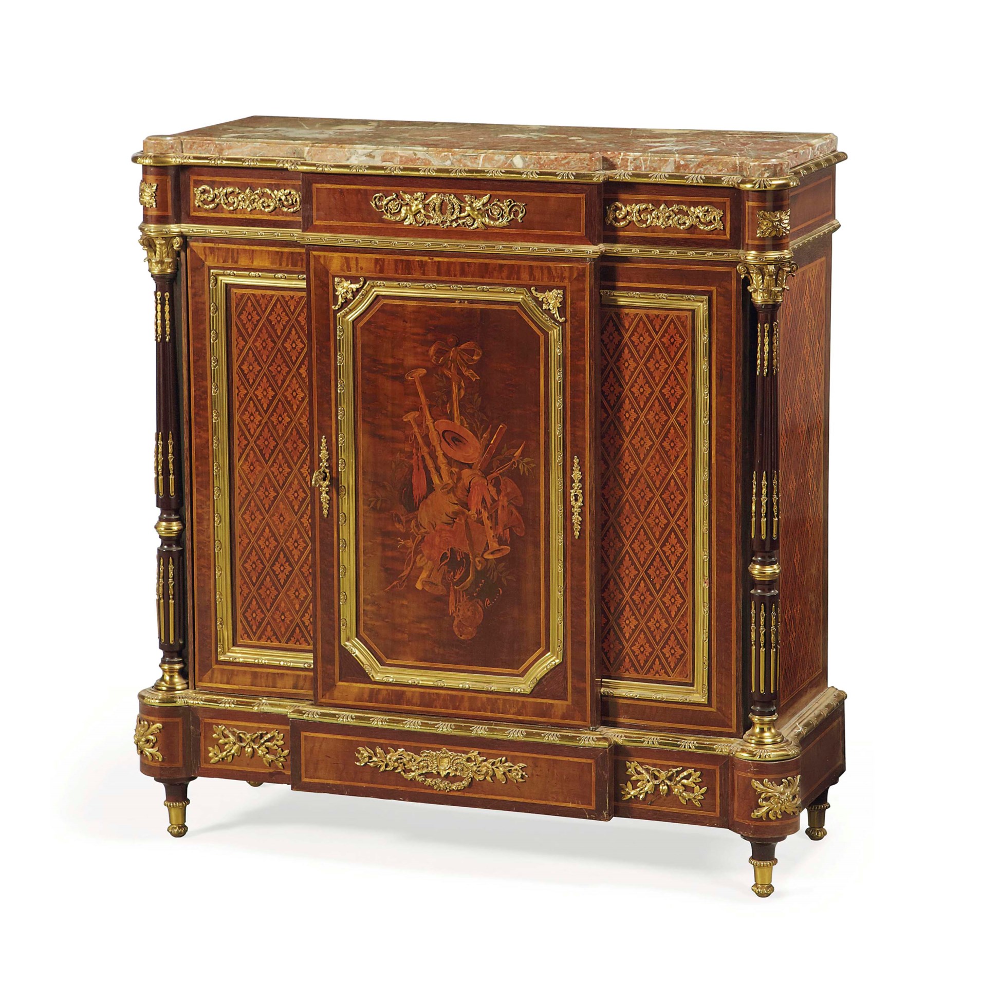 MEUBLE A HAUTEUR D'APPUI DE STYLE LOUIS XVI , FIN DU XIXEME - DEBUT DU ...