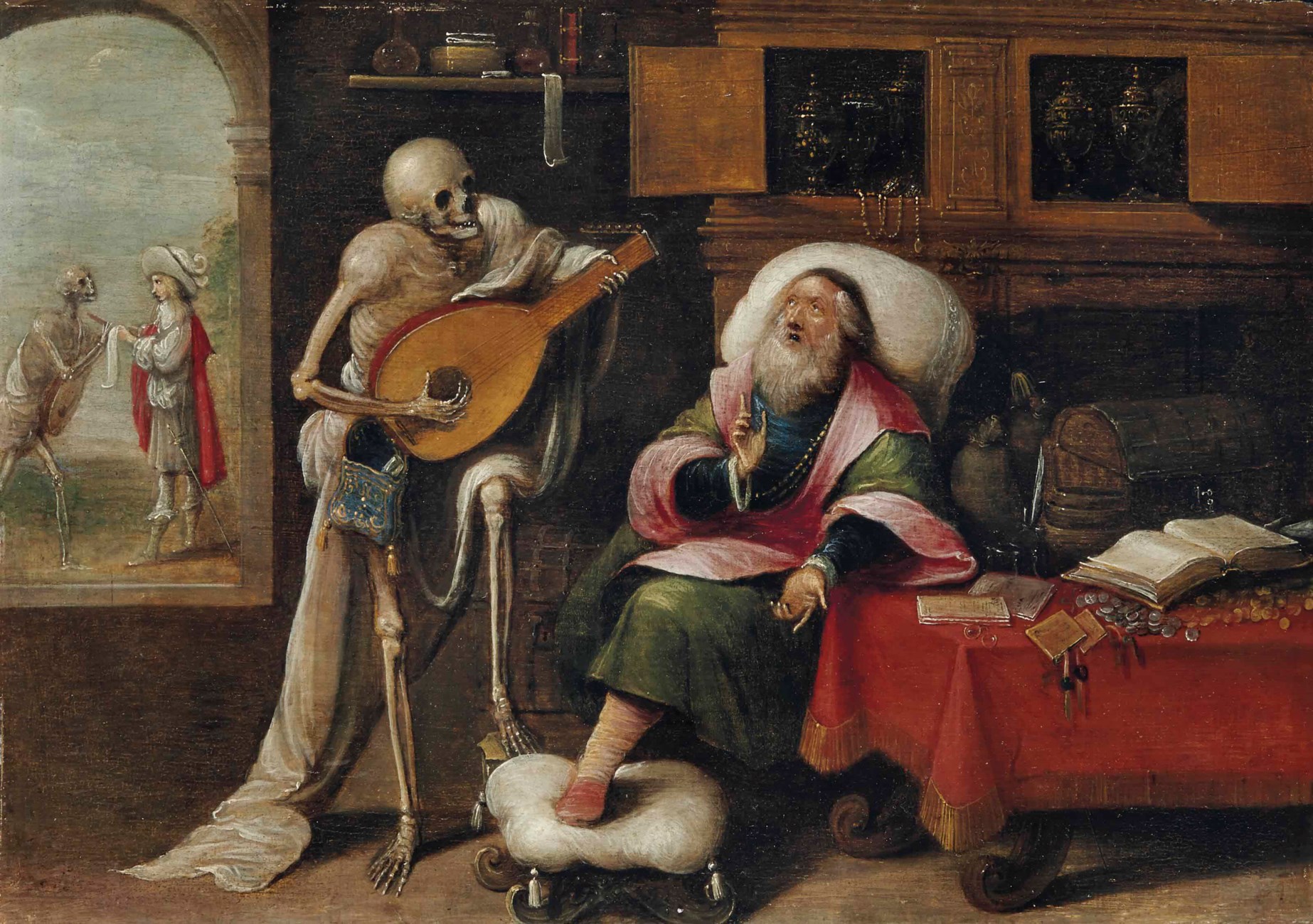 FRANS FRANCKEN II (ANVERS 1581-1642) , La Mort de l'Avare | Christie's