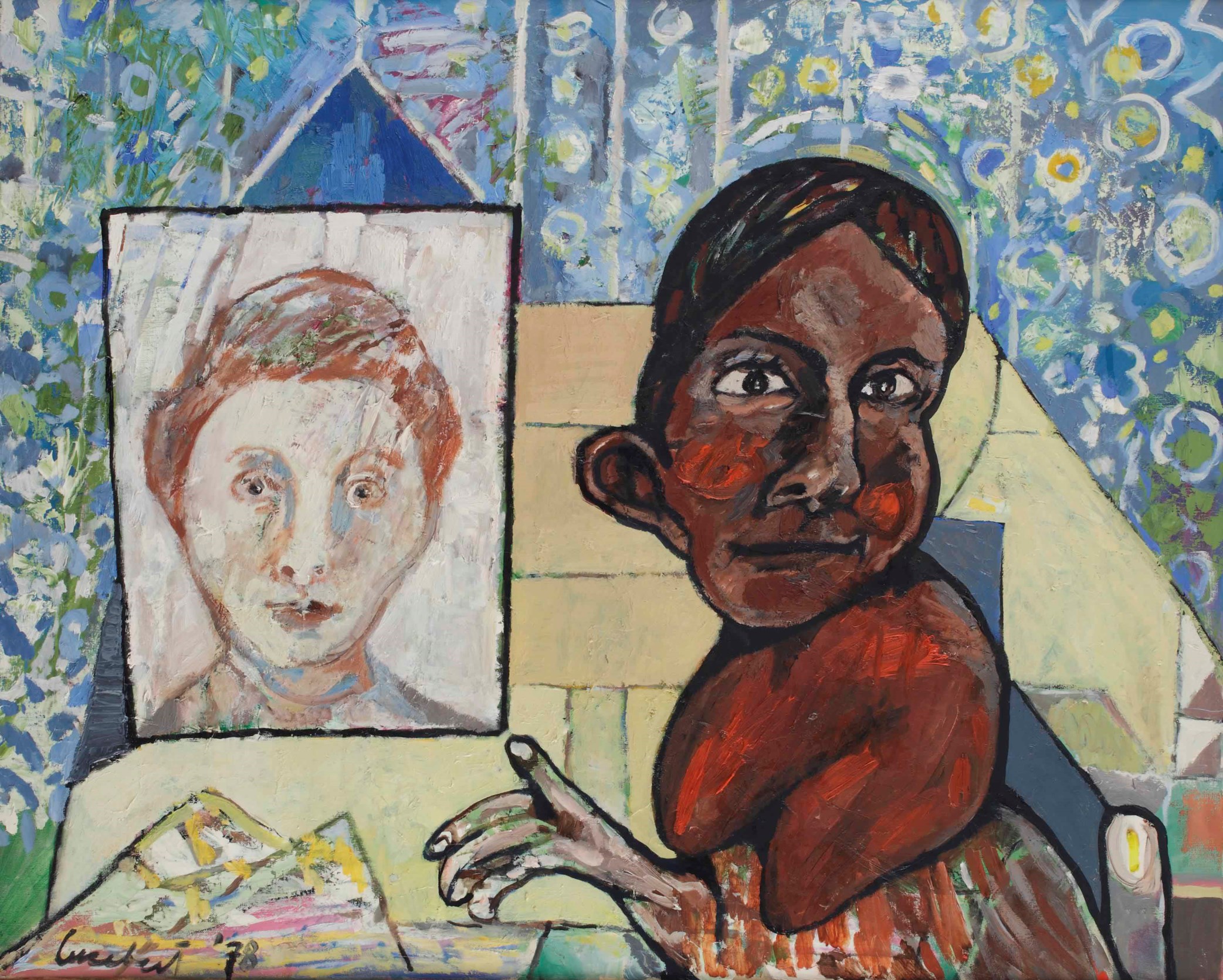 Lucebert (1924-1994) , De spiegel | Christie's