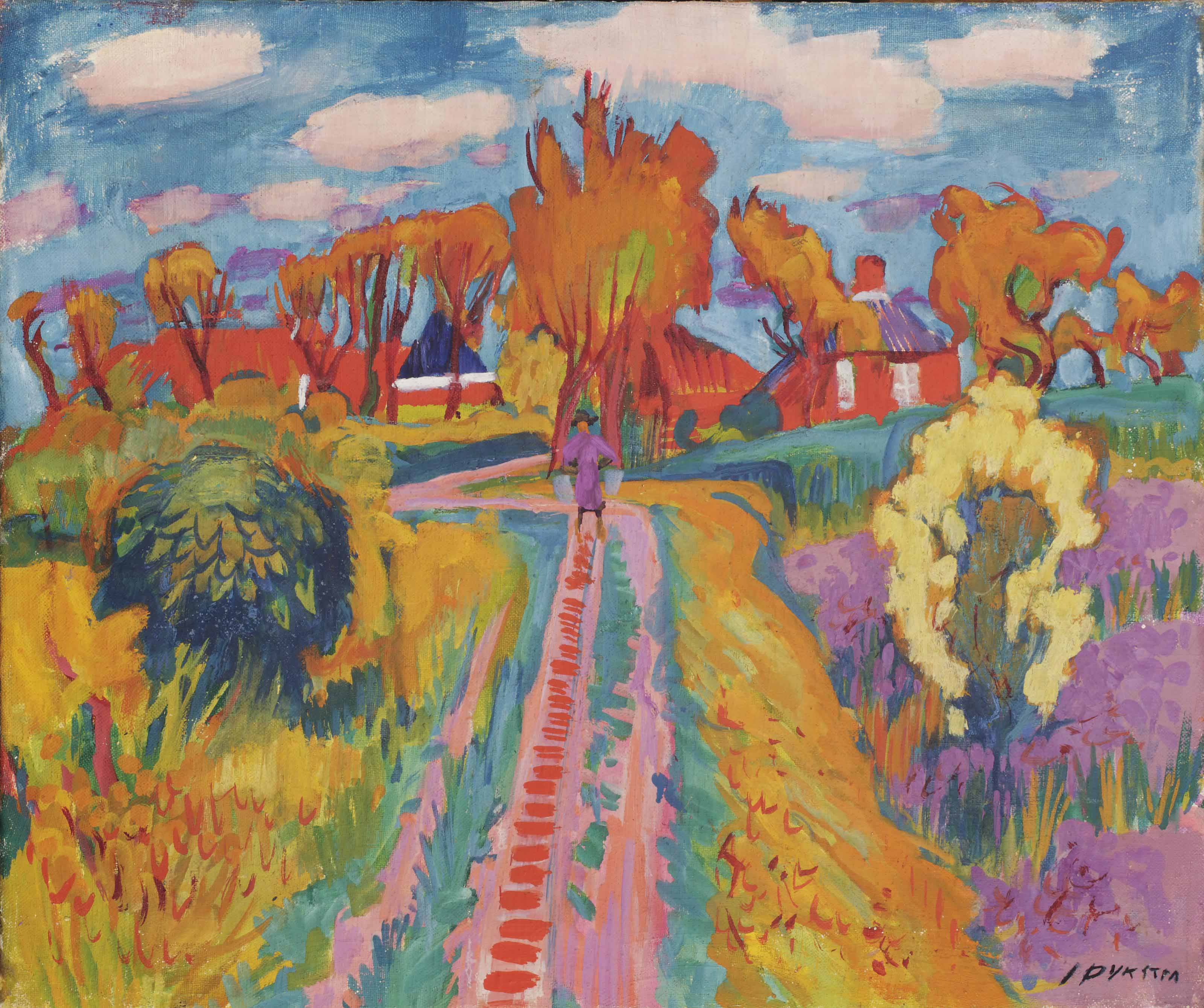 Valerius De Saedeleer (1867-1942) , Le Rideau d'arbres | Christie's