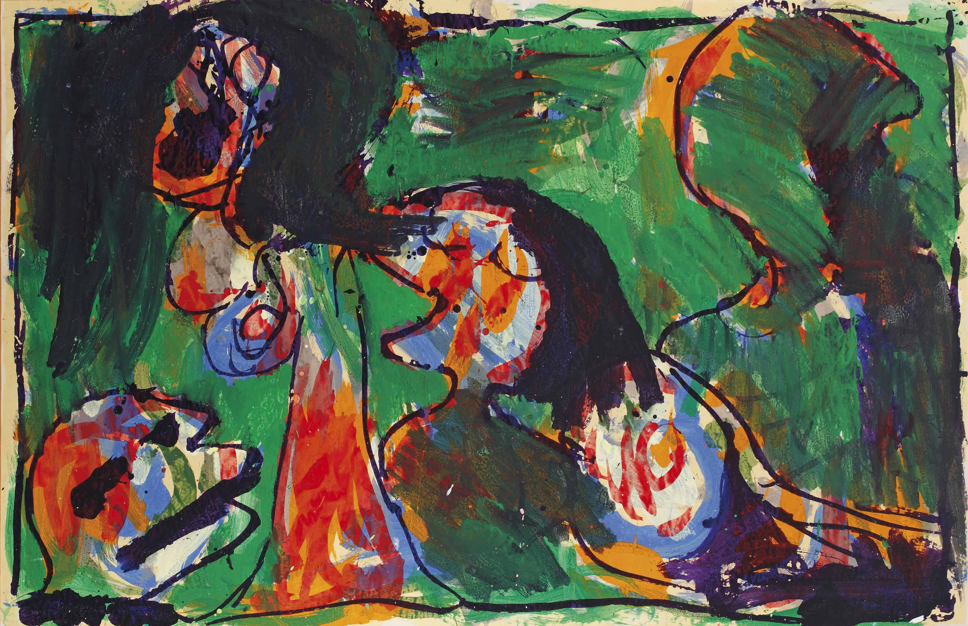 Pierre Alechinsky (b. 1927)