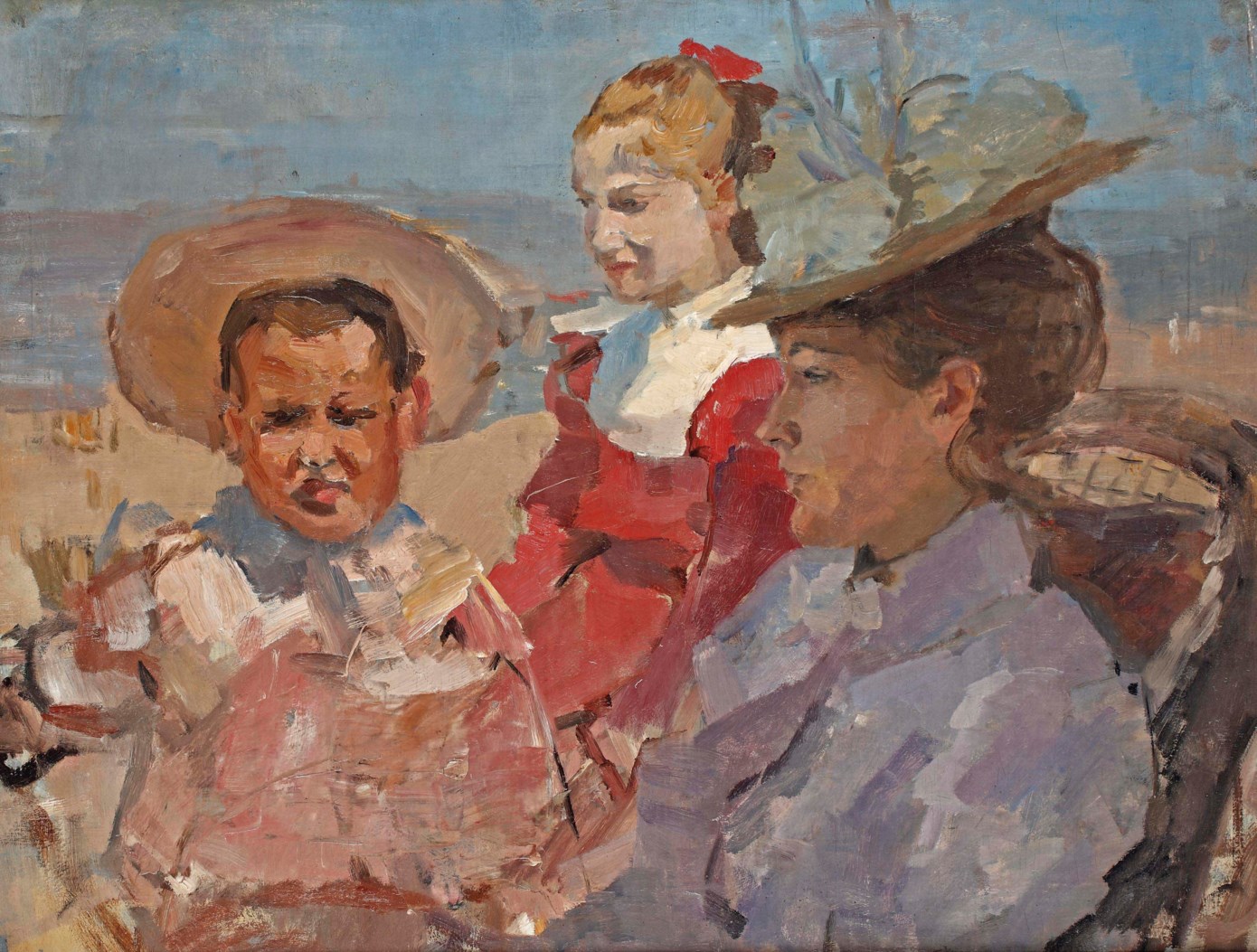 Isaac Israels (Amsterdam 1865-1934 The Hague) , Andrea and Jan de ...