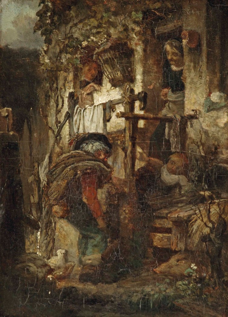 Matthijs Maris (The Hague 1839-1917 London) , The Return: de thuiskomst ...