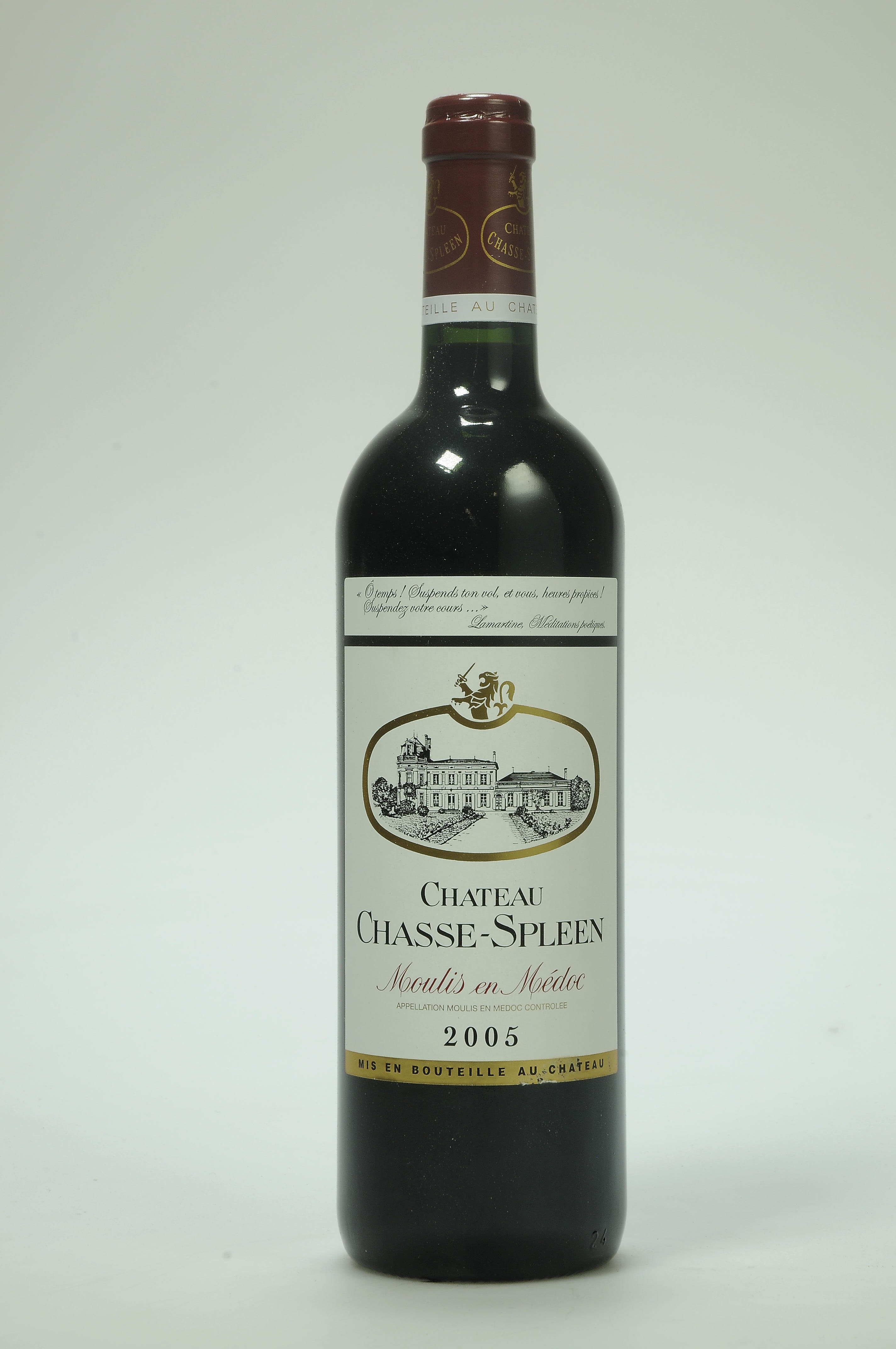 Château Chasse-Spleen 2005, Moulis (Médoc), cru bourgeois exceptionnel ...