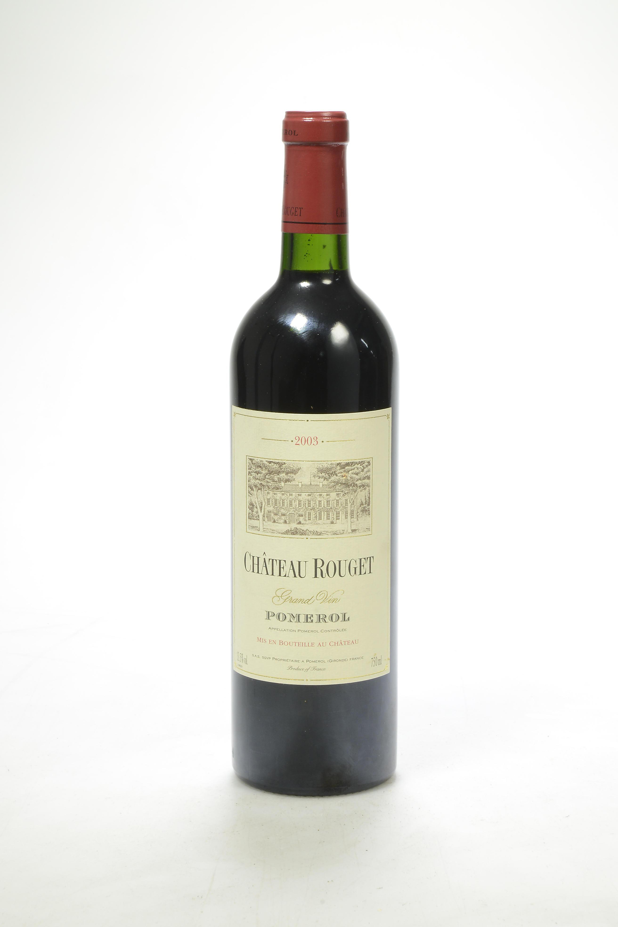 Château Rouget 2003, Pomerol | Christie’s