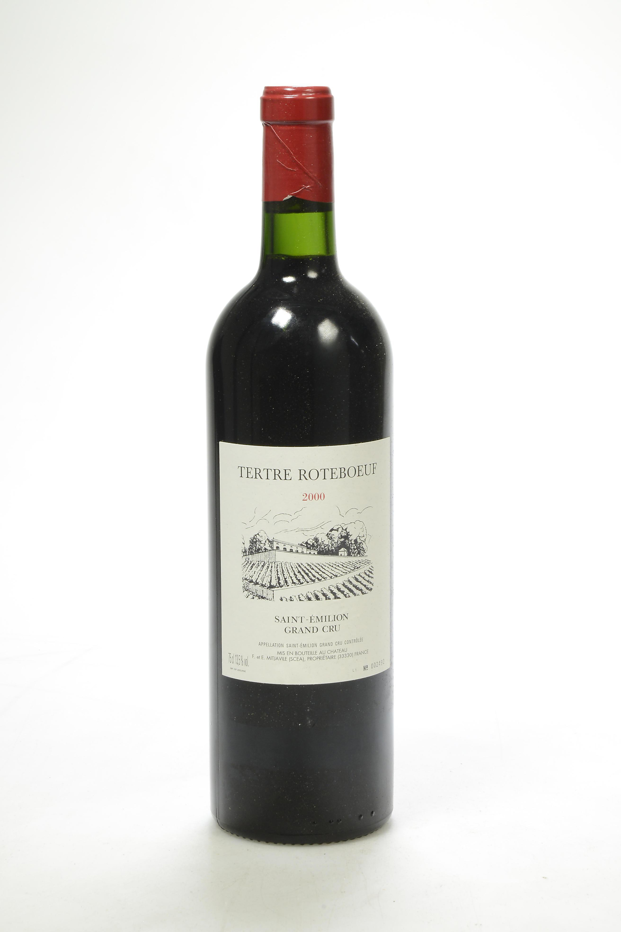 Château Le Tertre-Rôteboeuf 2000, Saint-Emilion, grand cru classé ...