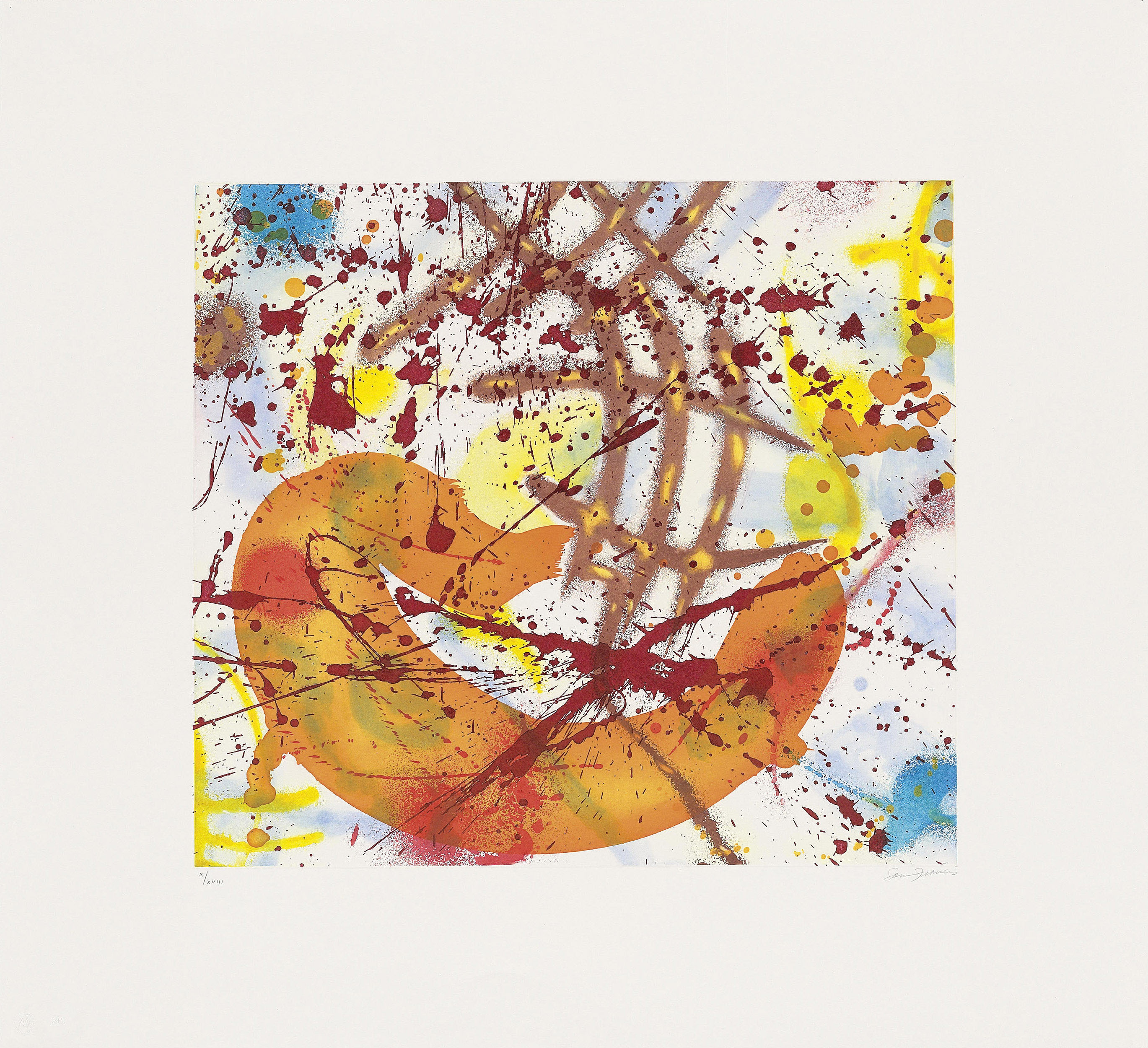Untitled Yellow, Sam Francis (1923-1994) | Christie’s