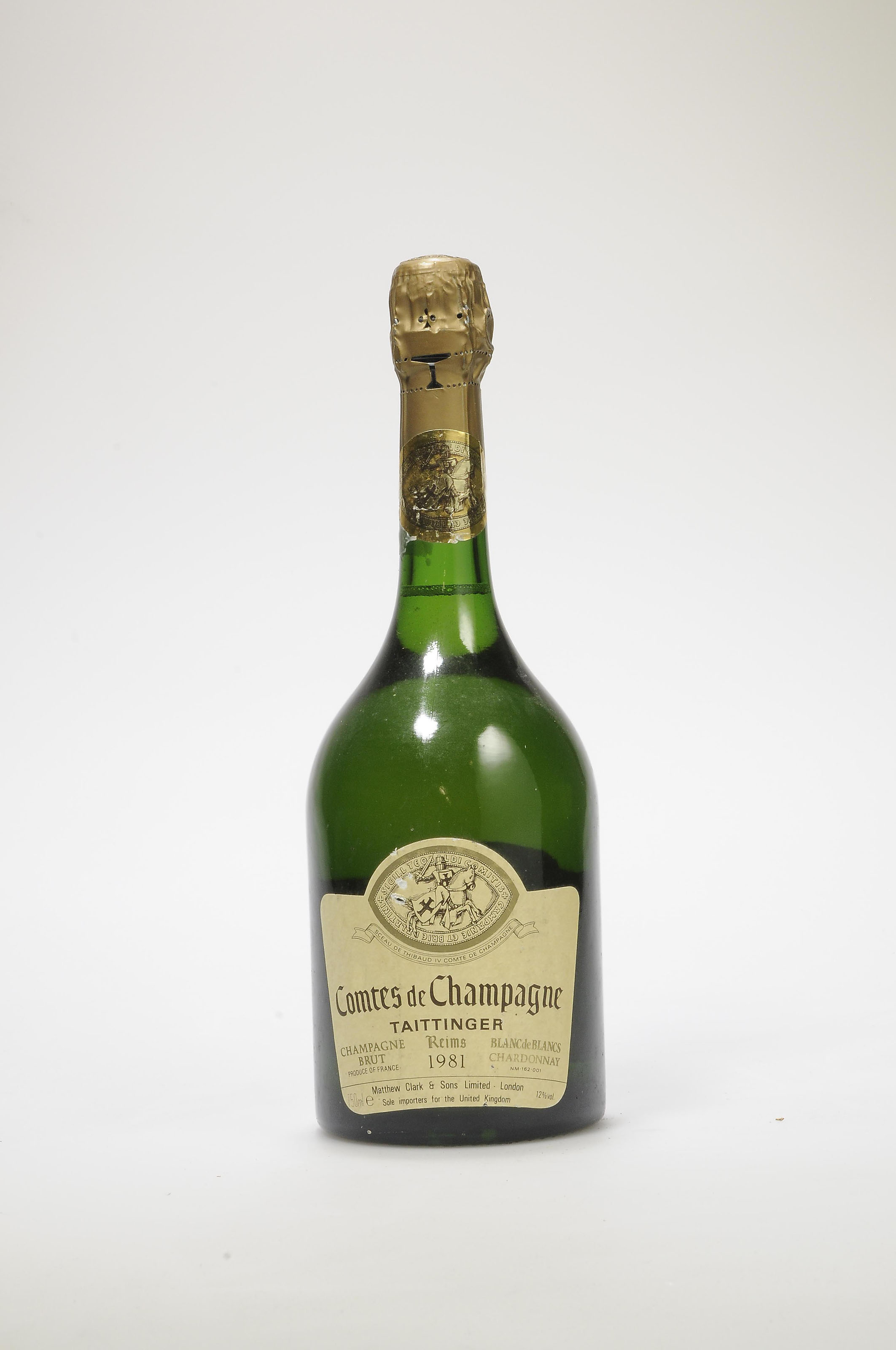 Taittinger Comtes de Champagne Blanc de Blancs 1981, Champagne | Christie’s
