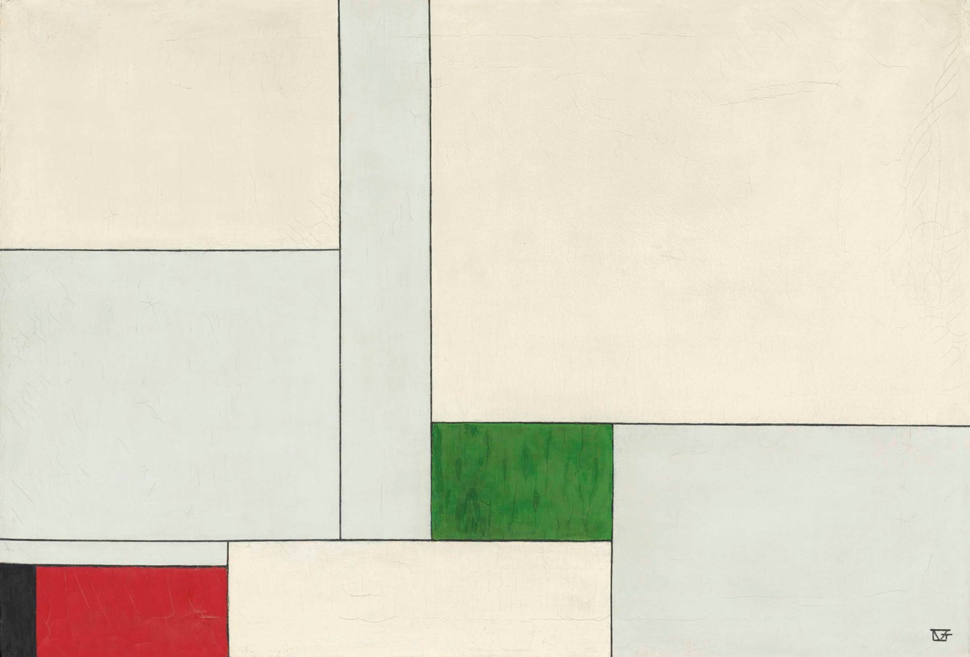Georges Vantongerloo (1886-1965), Composition émanante de l'hyperbole ...