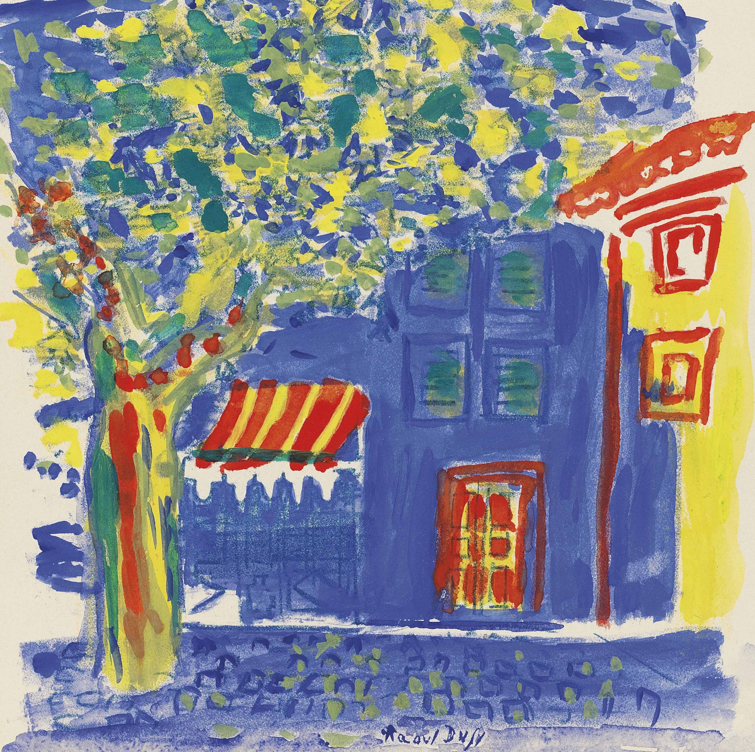Marc Chagall (1887-1985), Deux visages à l'oiseau | Christie's