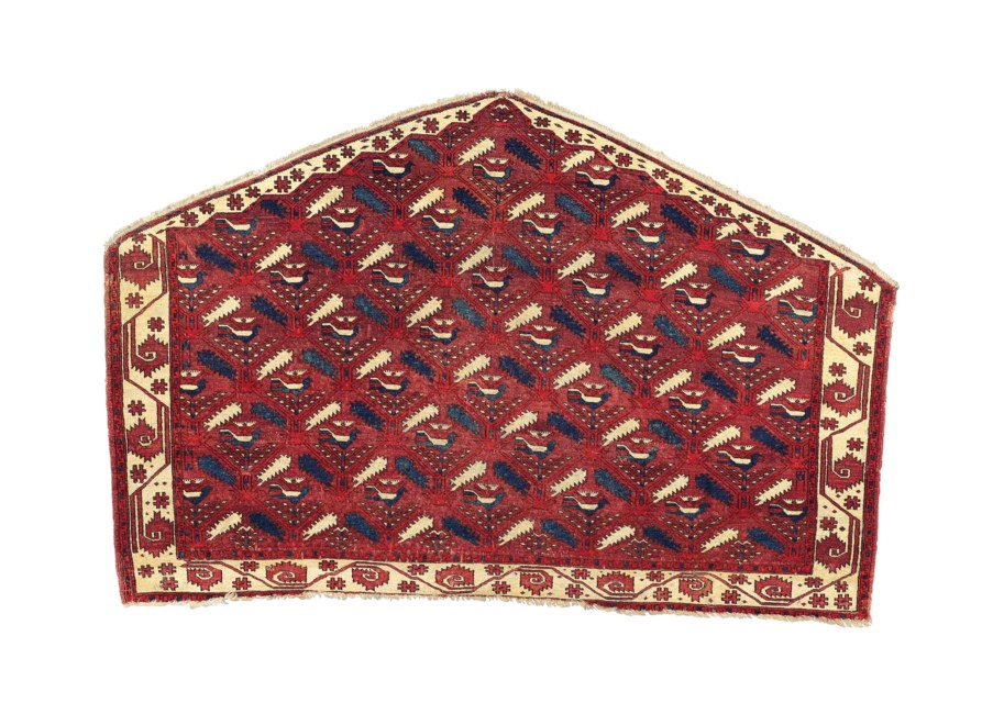 A TEKKE BIRD ASMALYK, WEST TURKMENISTAN, CIRCA 1800 | Christie's