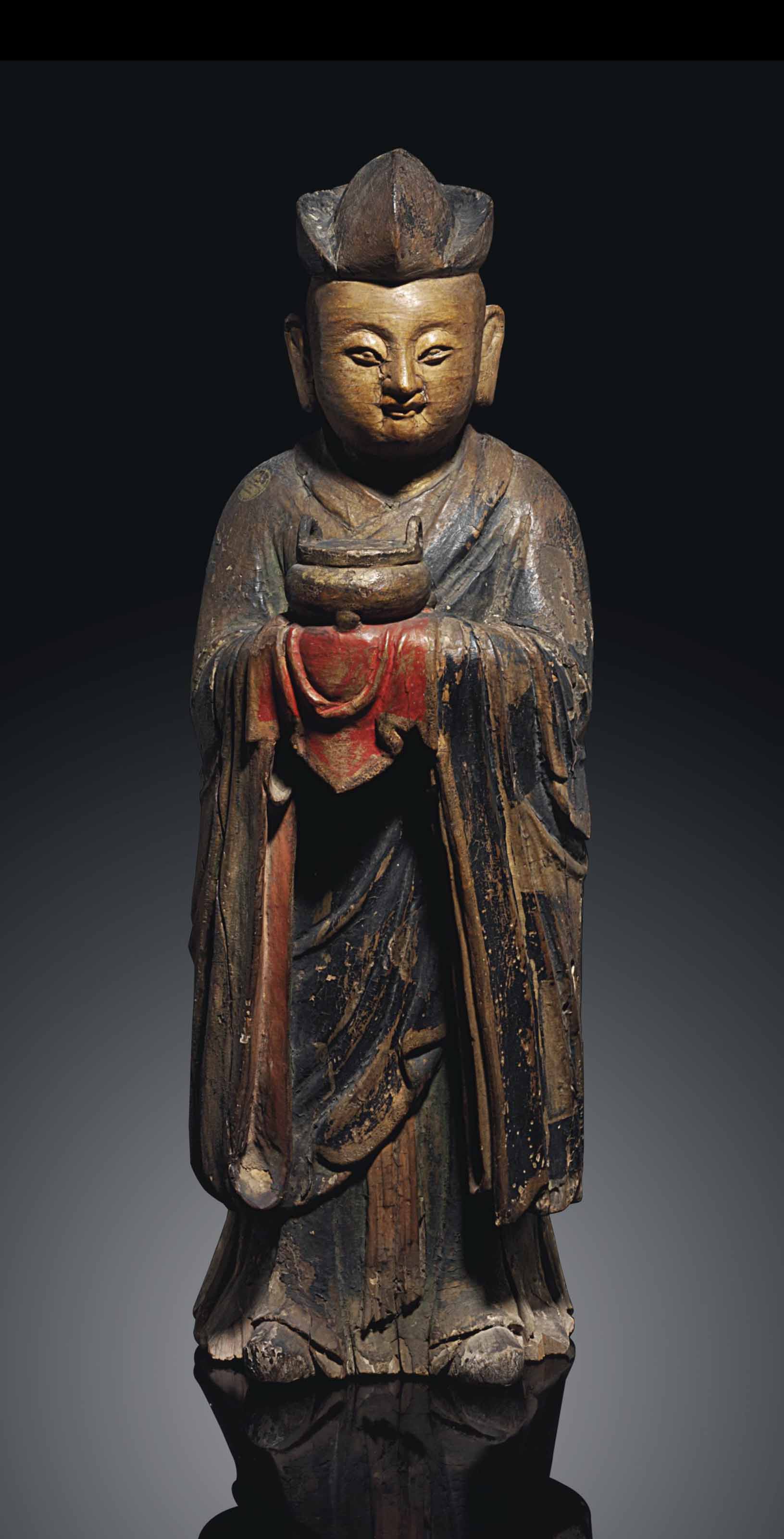 A FAMILLE ROSE 'IMMORTALS' VASE, REPUBLIC PERIOD (1912-1949), FOUR-CHARACTER IRON-RED JUREN TANG ...