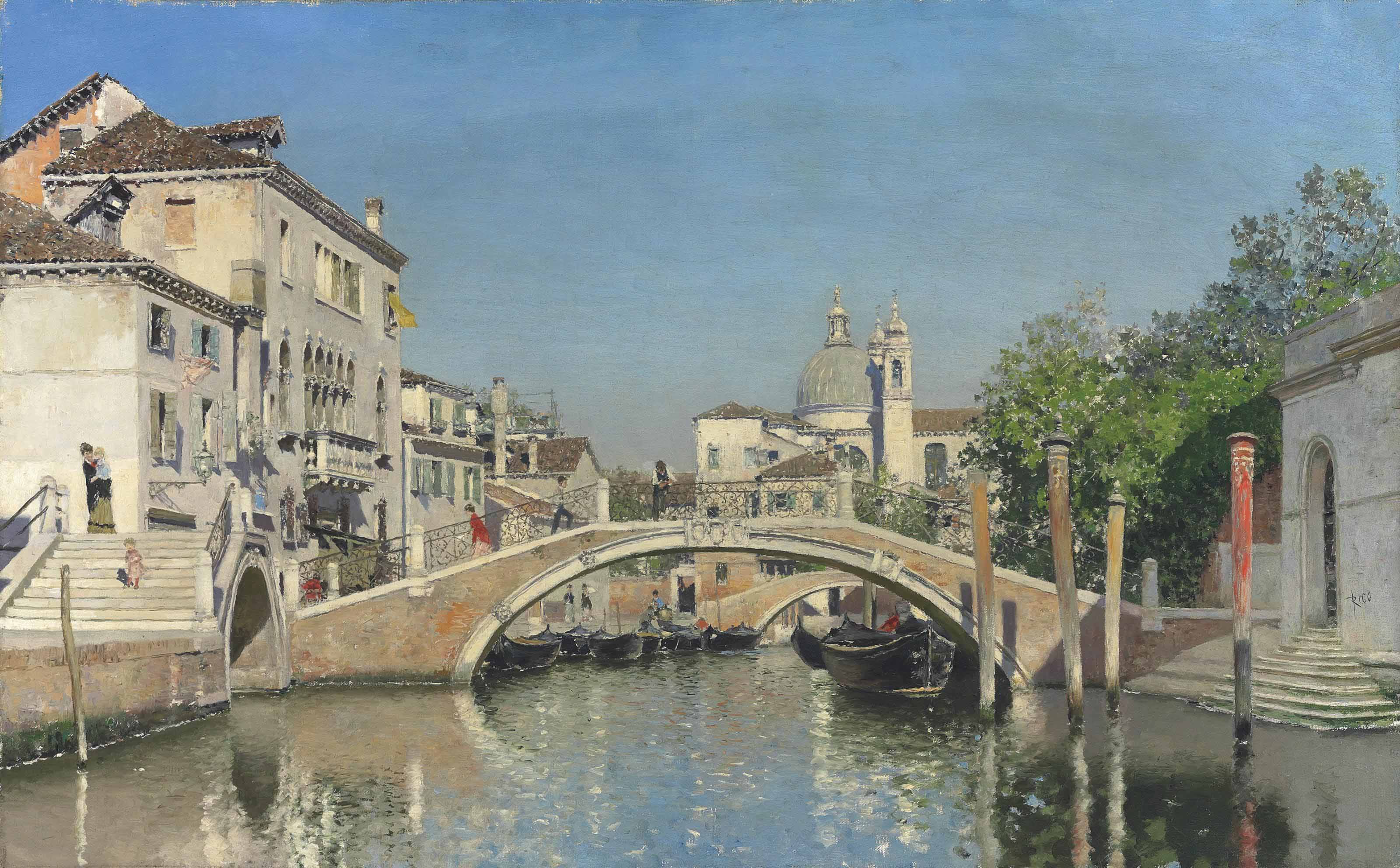 Eye Candy for Today: Martin Rico scene of Venice – Lines and Colors