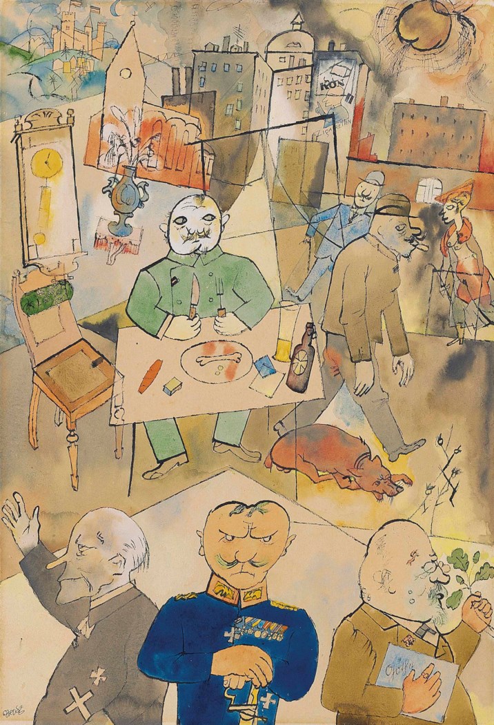 George Grosz (1893-1959), Deutschland, ein Wintermärchen | Christie's