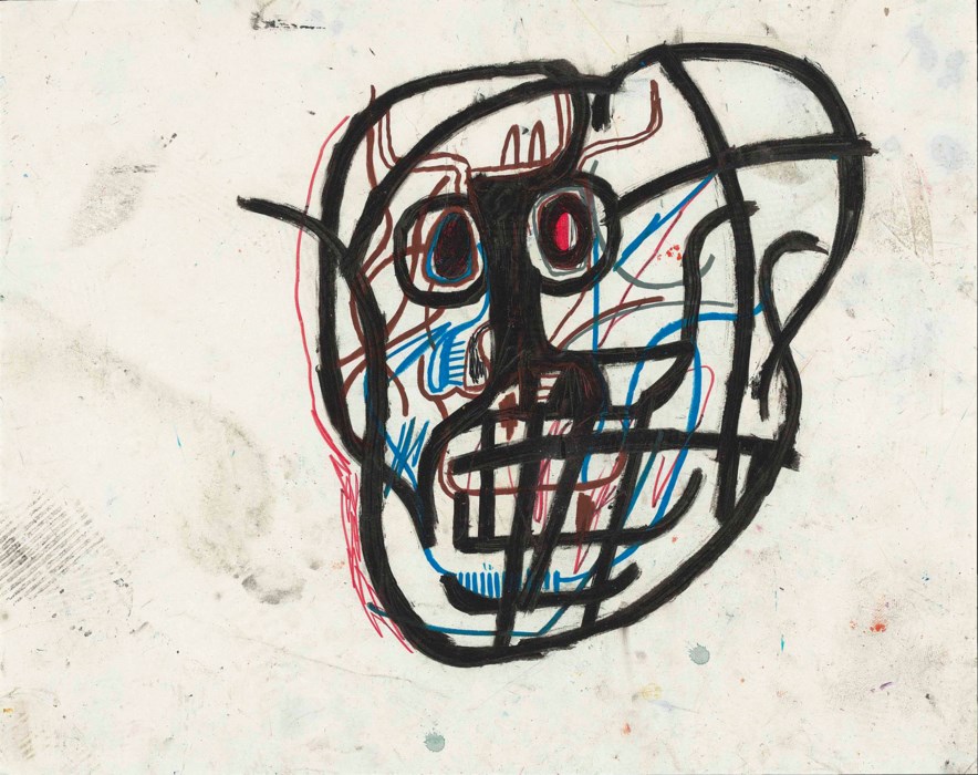 Jean-Michel Basquiat (1960-1988), Untitled (Skull) | Christie's