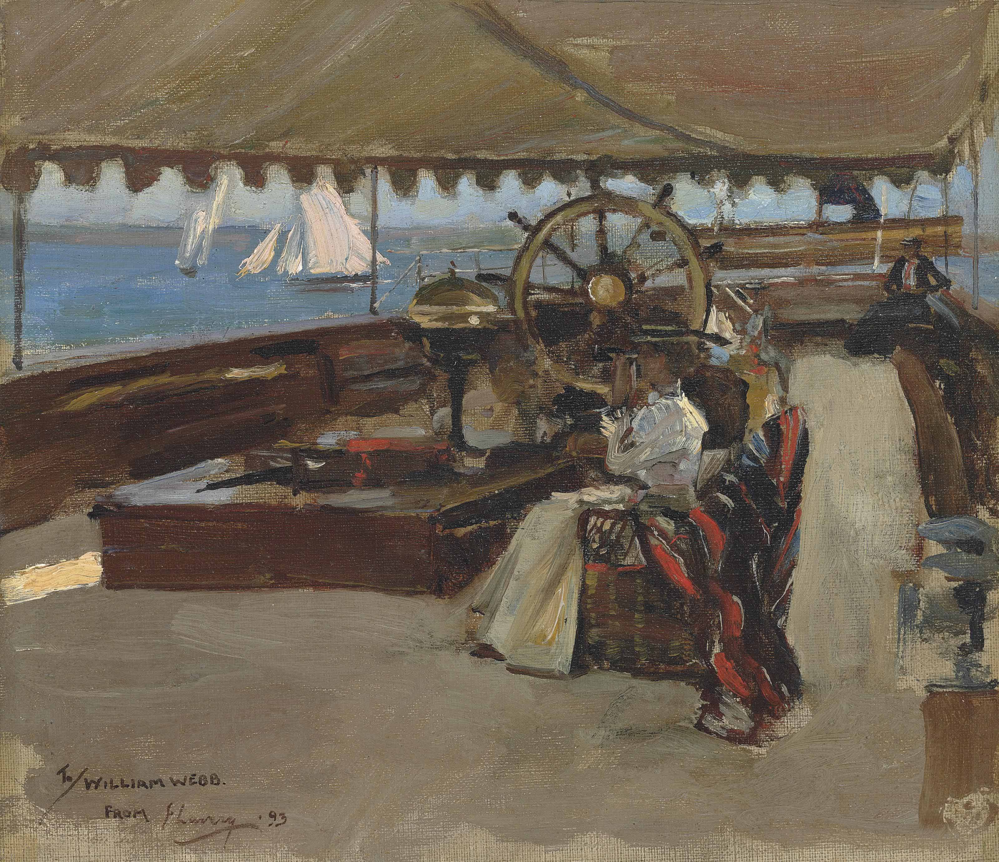 Sir John Lavery, R.A., R.S.A., R.H.A.(1856-1941)