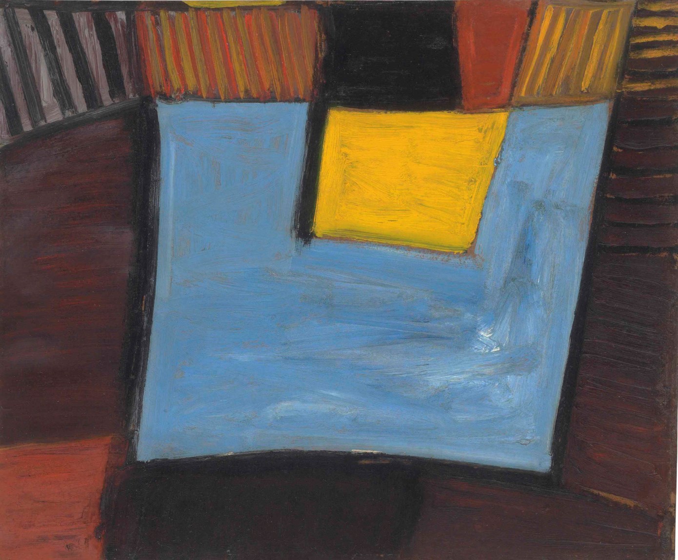Sir Terry Frost, R.A. (1915-2003), Blue and Yellow Harbour | Christie's
