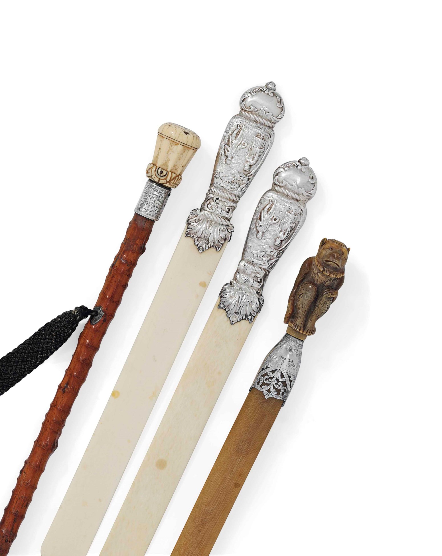 A VICTORIAN GENTLEMAN'S WALKING CANE, MARK OF GEORGE LOVERIDGE & CO ...