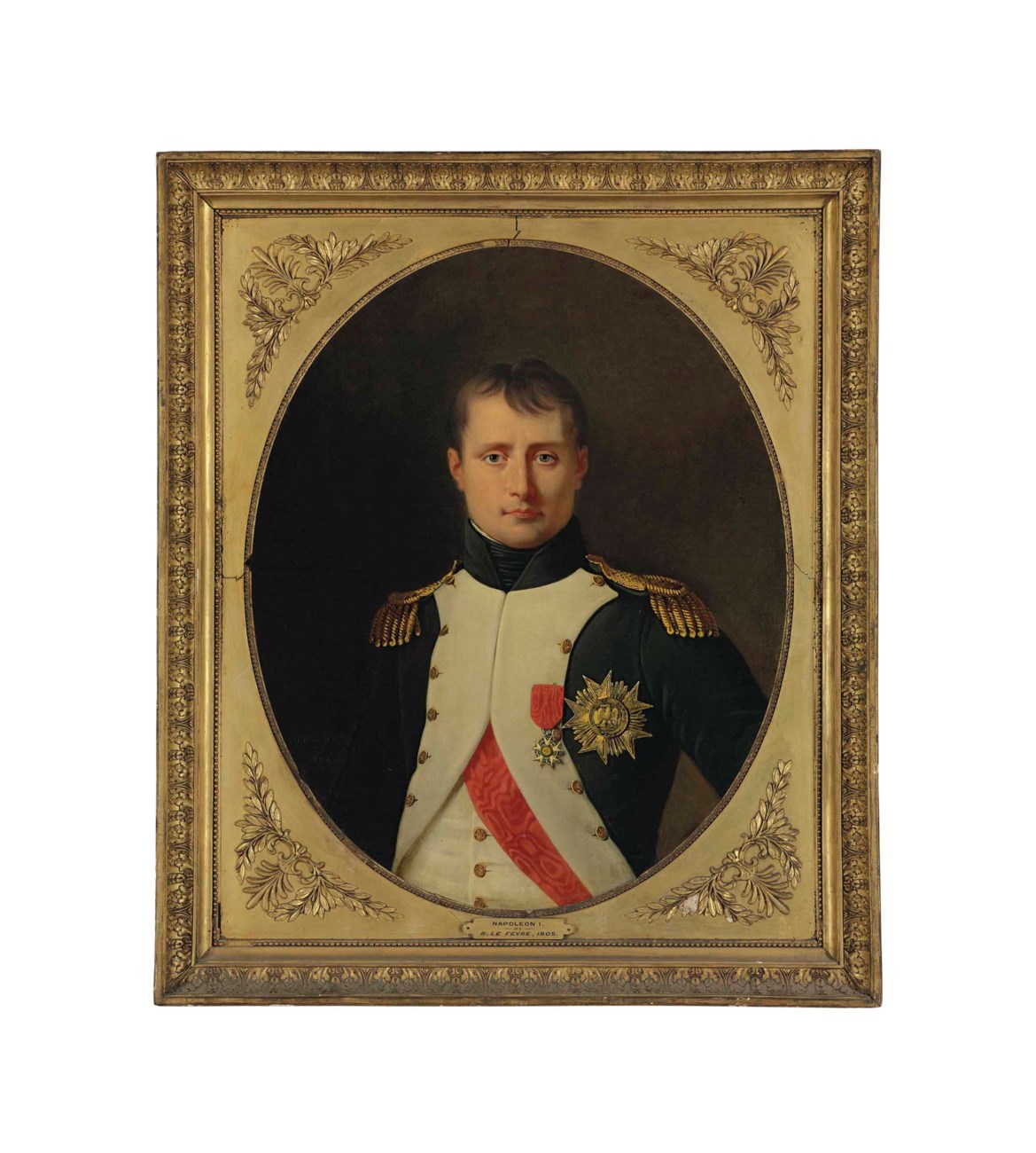 Robert Lefèvre (Bayeux 1755-1830 Paris), Portrait of Emperor Napoleon ...