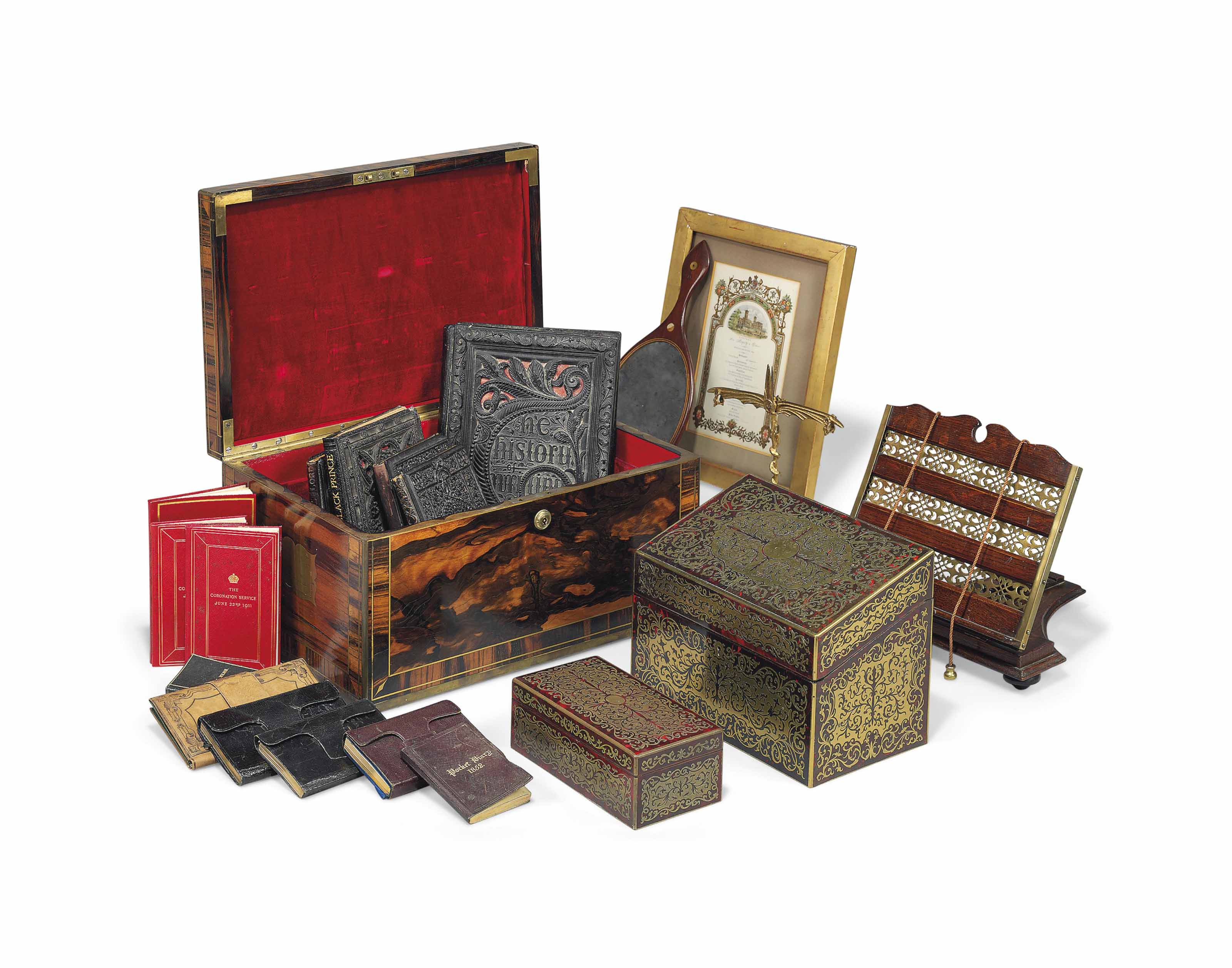 A COLLECTION OF VICTORIAN OBJECTS AND EPHEMERA , MID-LATE 19TH CENTURY ...