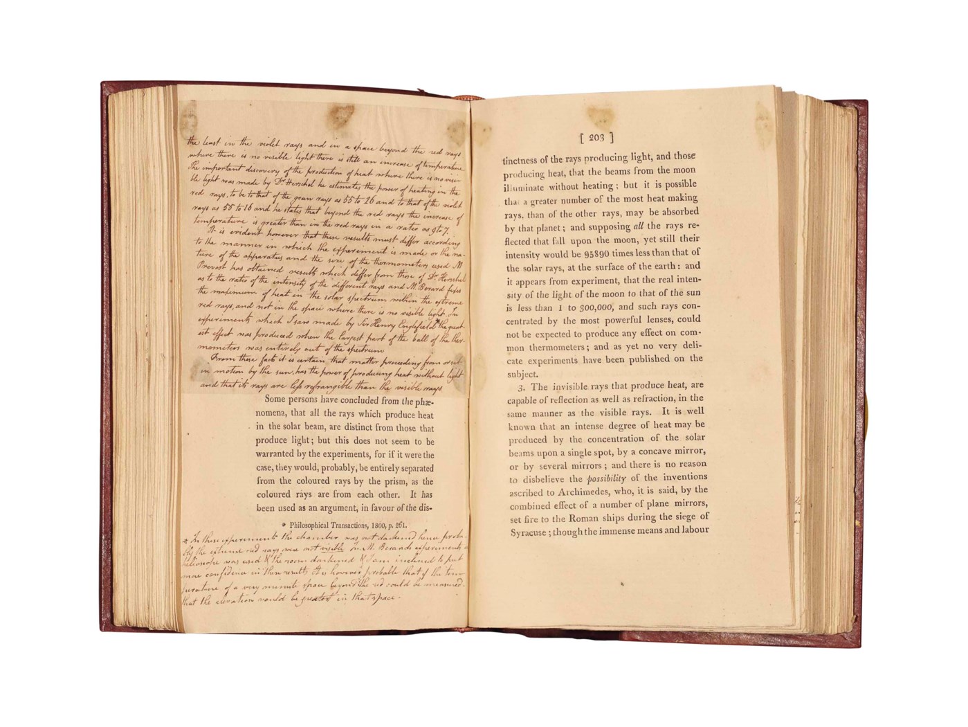 DAVY, Sir Humphry (1778-1829). Elements of Chemical Philosophy. London ...