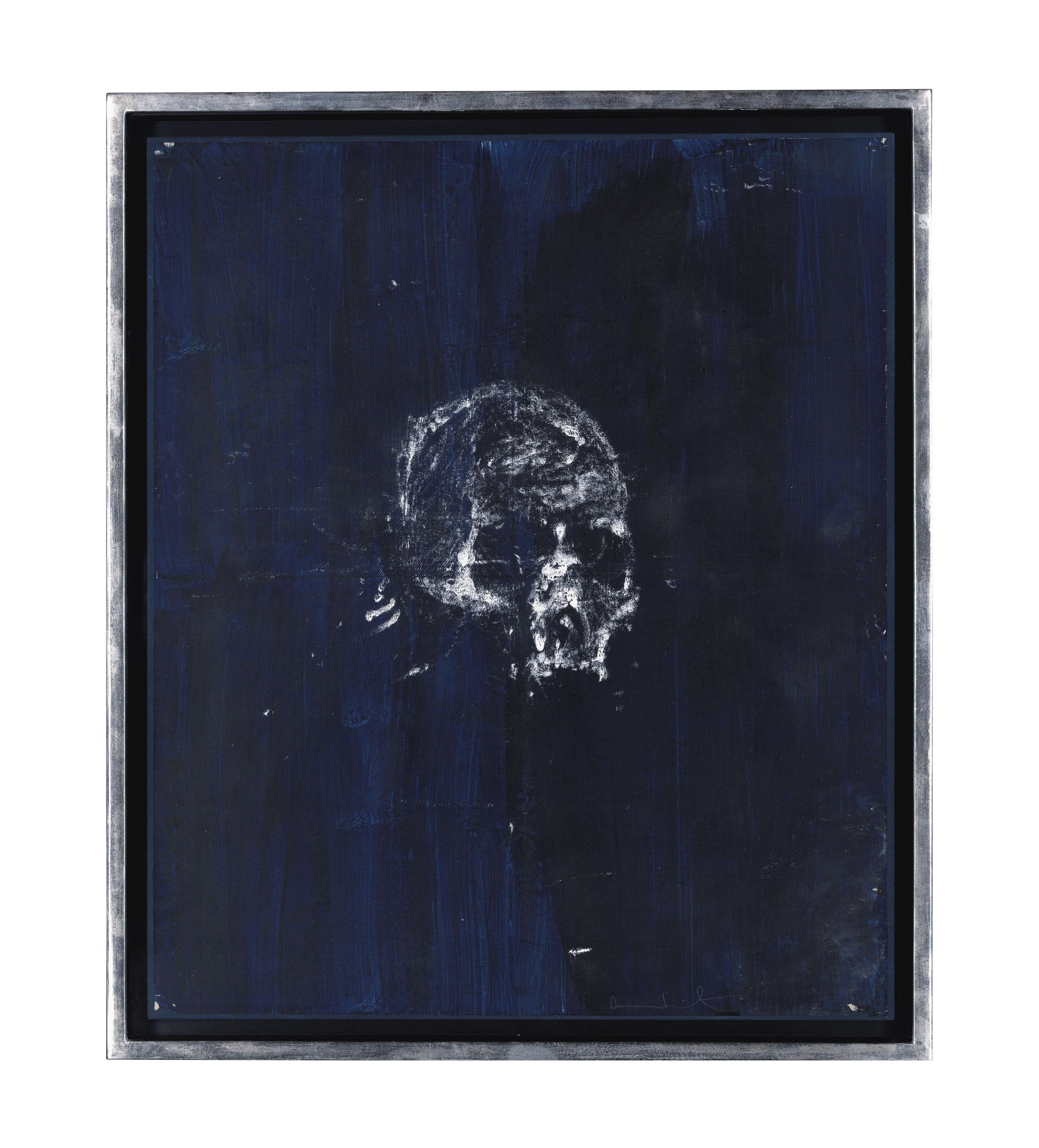 Damien Hirst Skull Painting