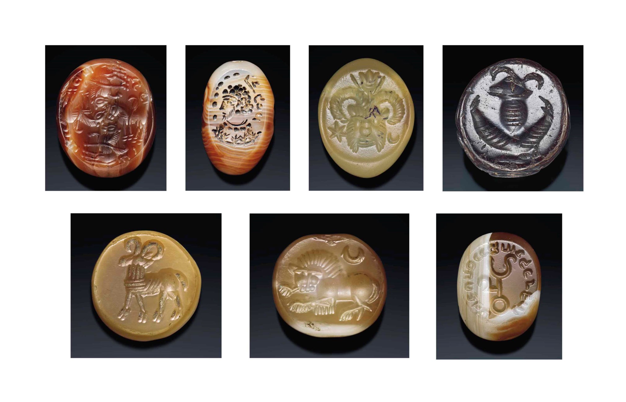 TWENTY-FOUR SASANIAN SEALS