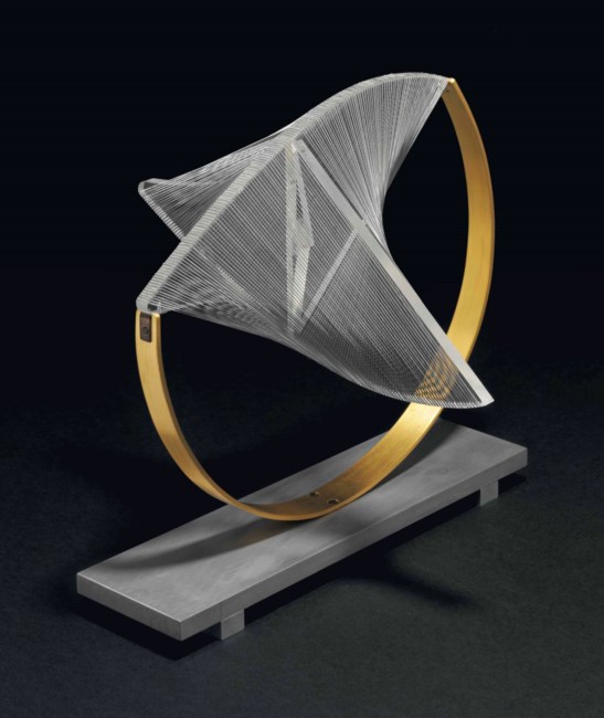 Naum Gabo (1890-1977), Construction in Space: Suspended | Christie's
