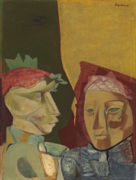 Robert Colquhoun (1914-1962), Two Actors | Christie's
