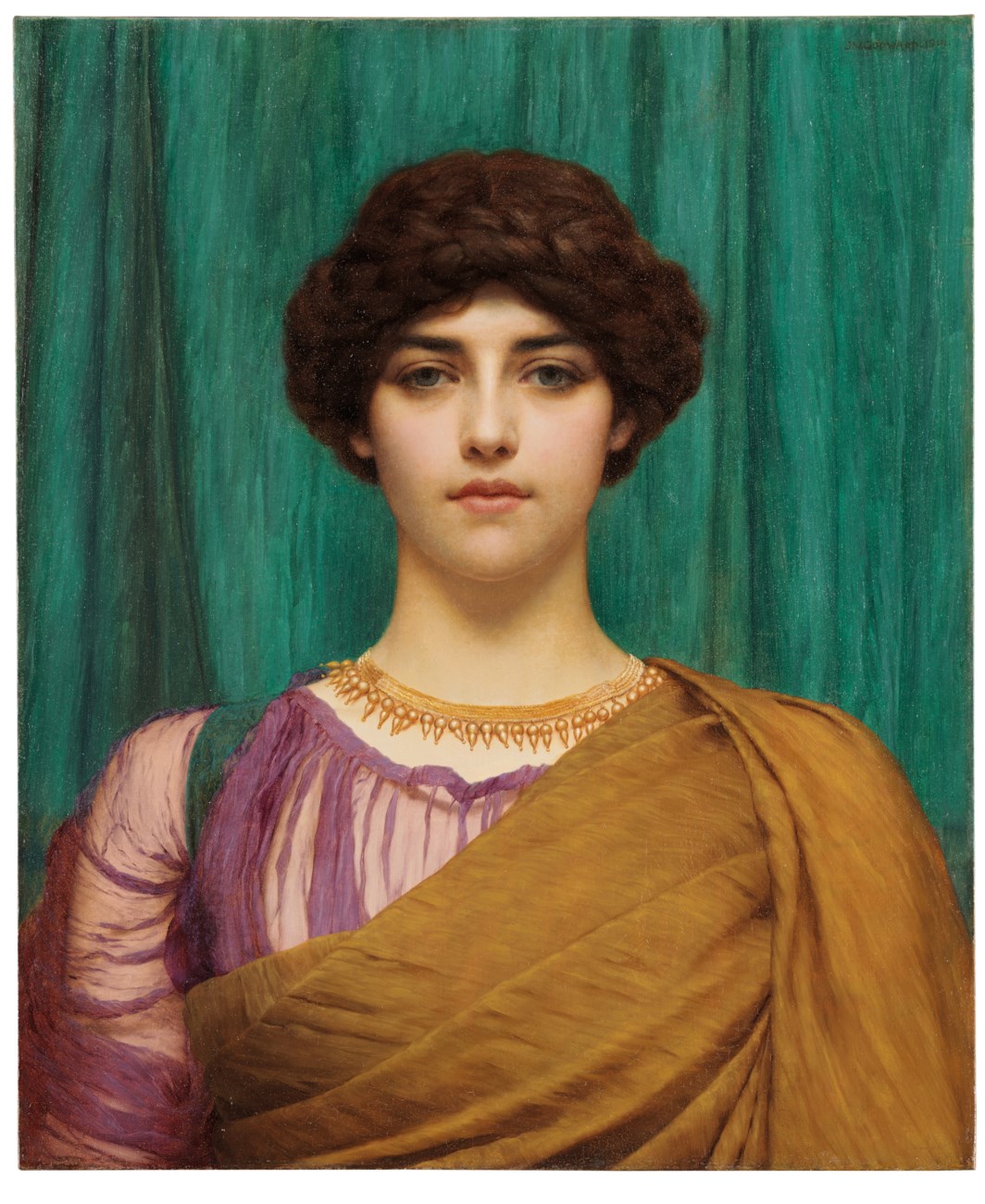 John William Godward, R.A. (1861-1922), A Pompeian Lady | Christie's