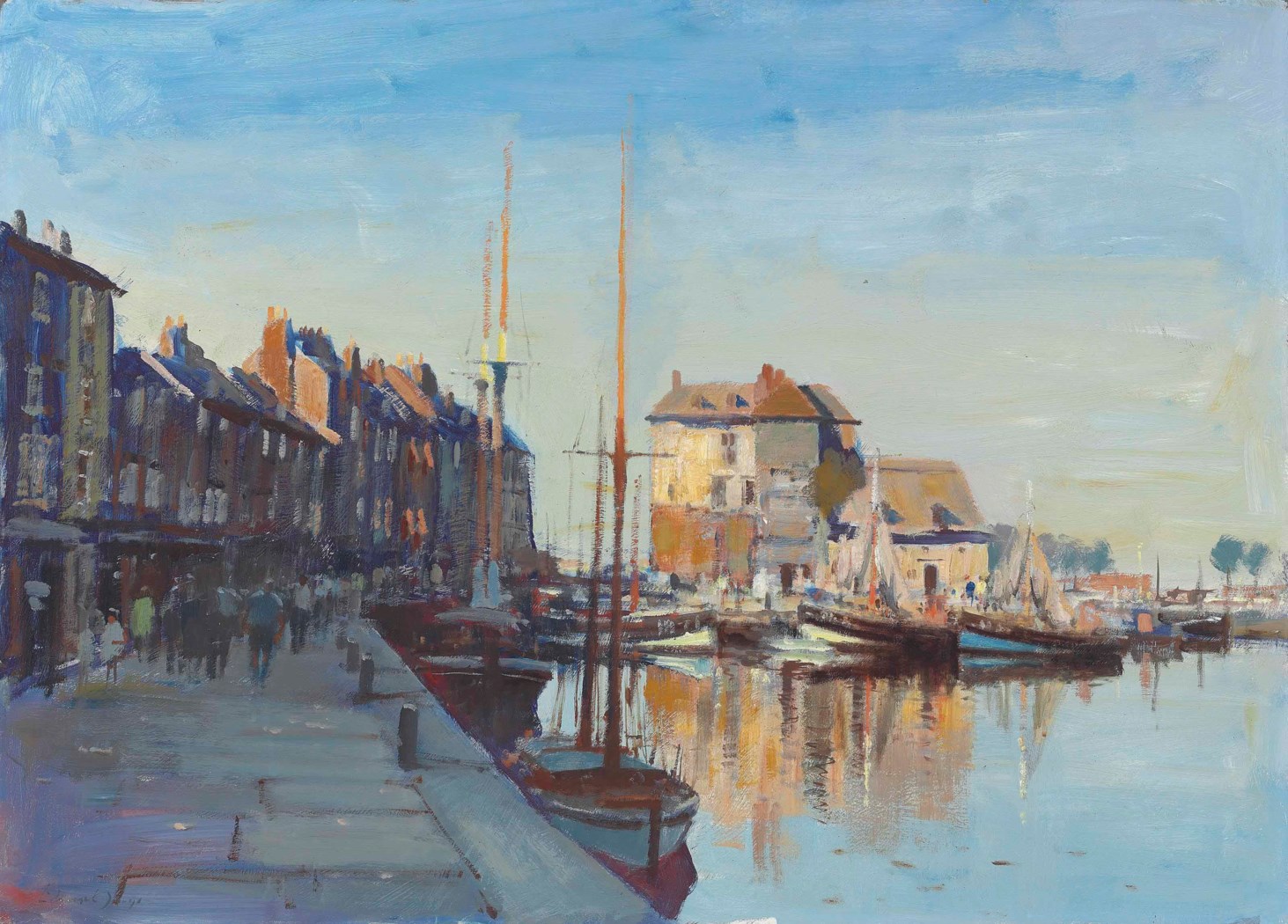 Edward Seago, R.B.A., R.W.S. (1910-1974), The Lieutenance, Honfleur ...