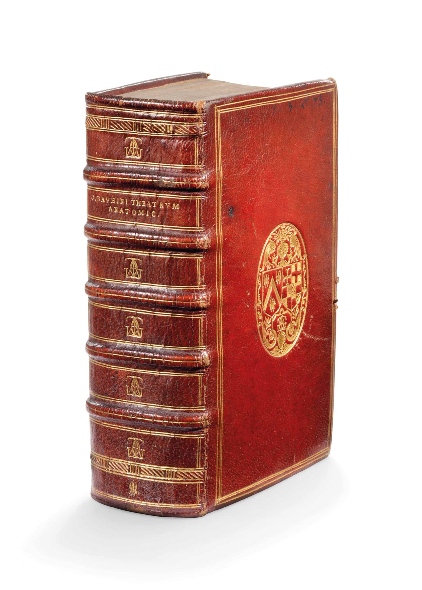 BAUHIN, Caspar (1560-1624). Theatrum anatomicum. Frankfurt: Matthew ...
