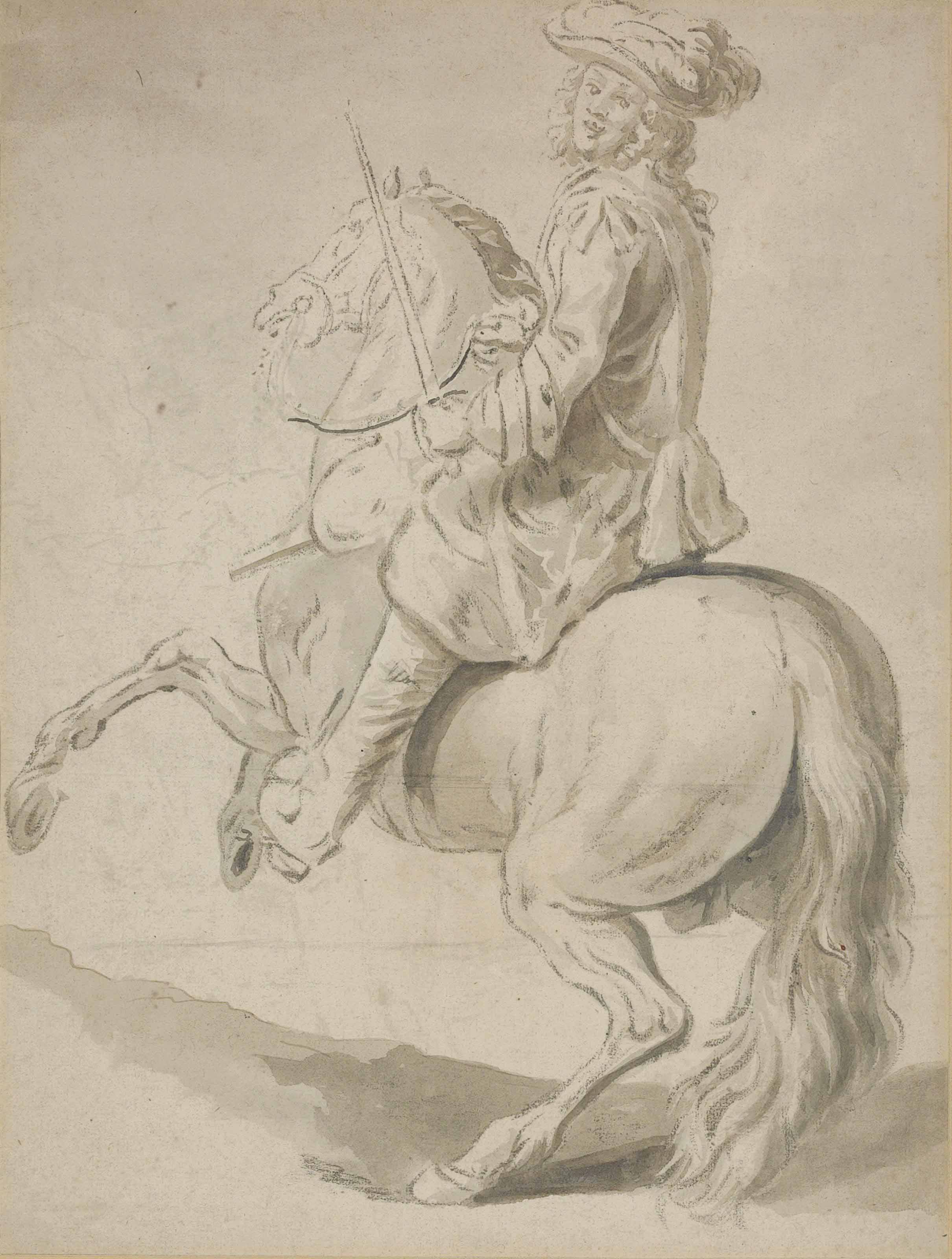 Attributed to Adam Frans van der Meulen (Brussels 1632-1690 Paris)