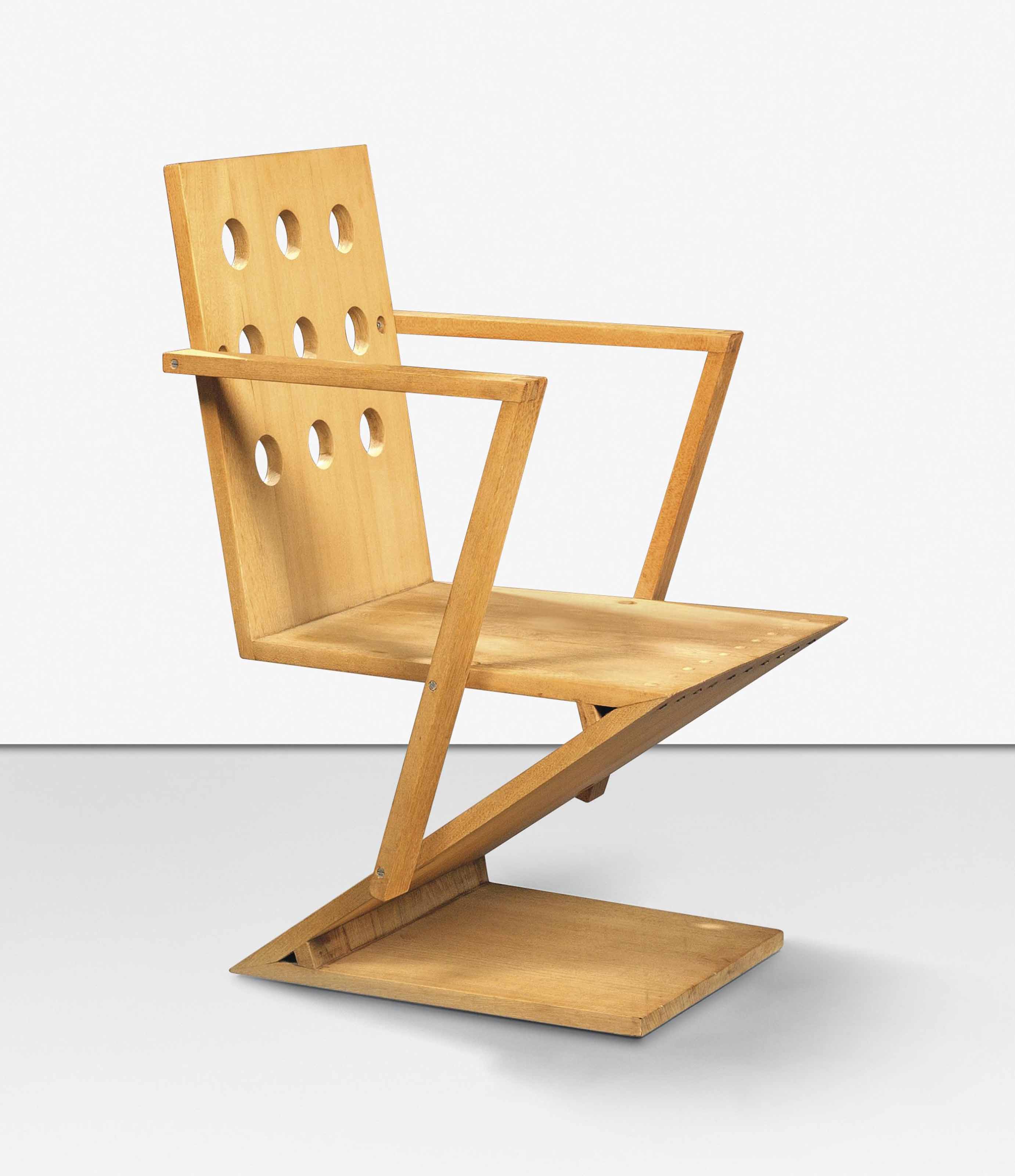 GERRIT THOMAS RIETVELD (1888-1964) , A 'MOOLENBECK' ARMCHAIR ...