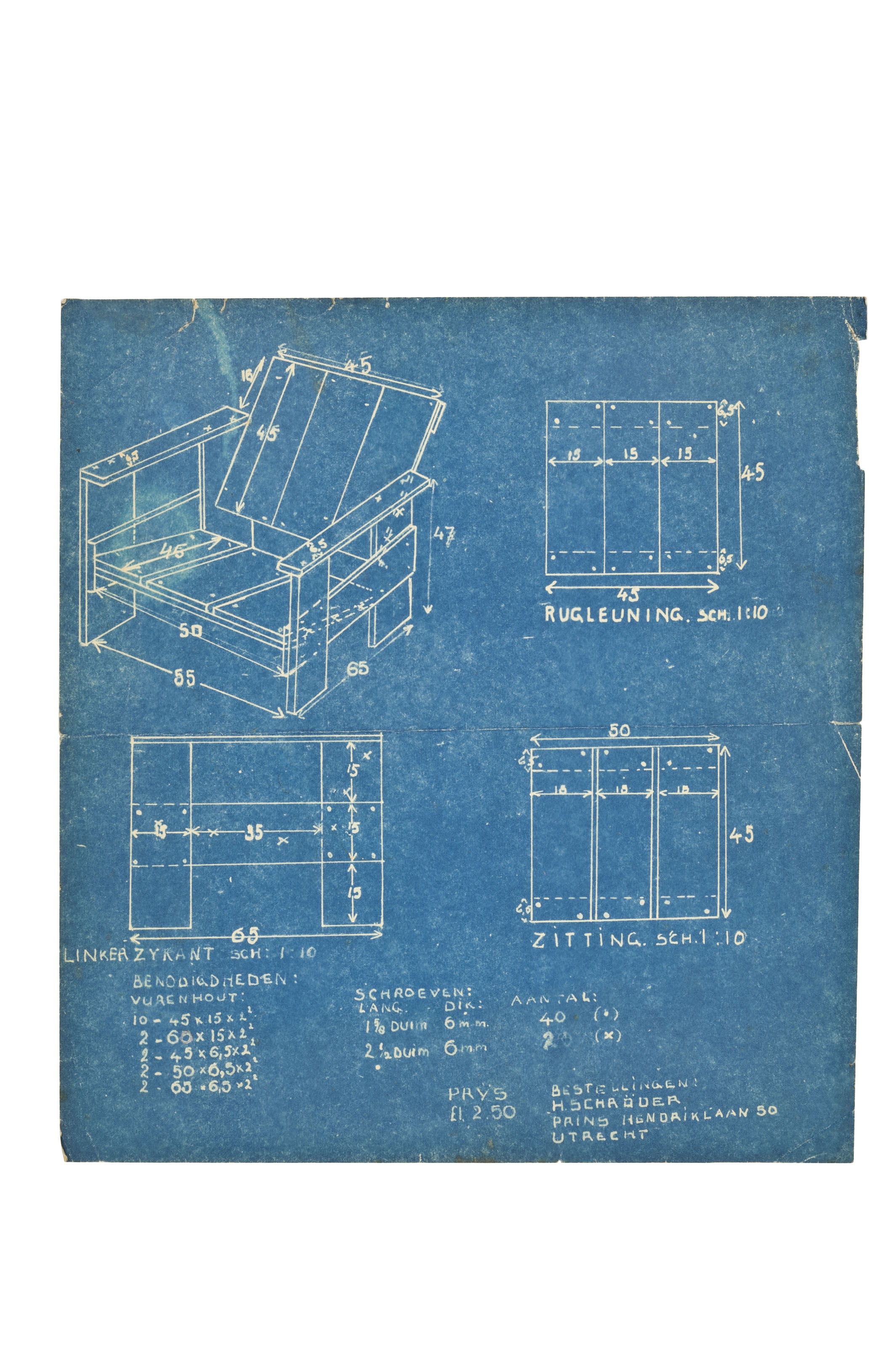 rietveld table plans