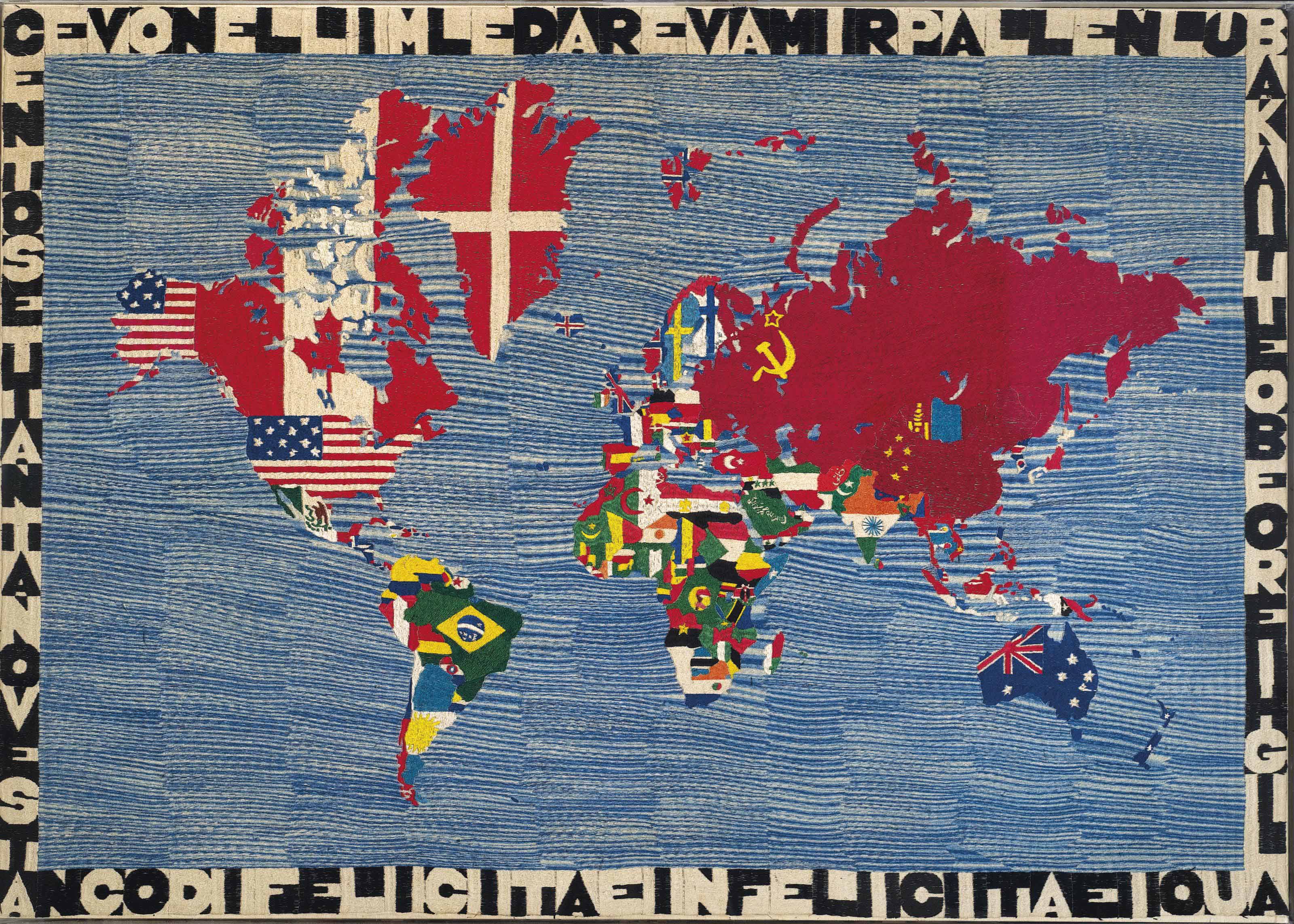 Alighiero Boetti (1940-1994) , Mappa | Christie's