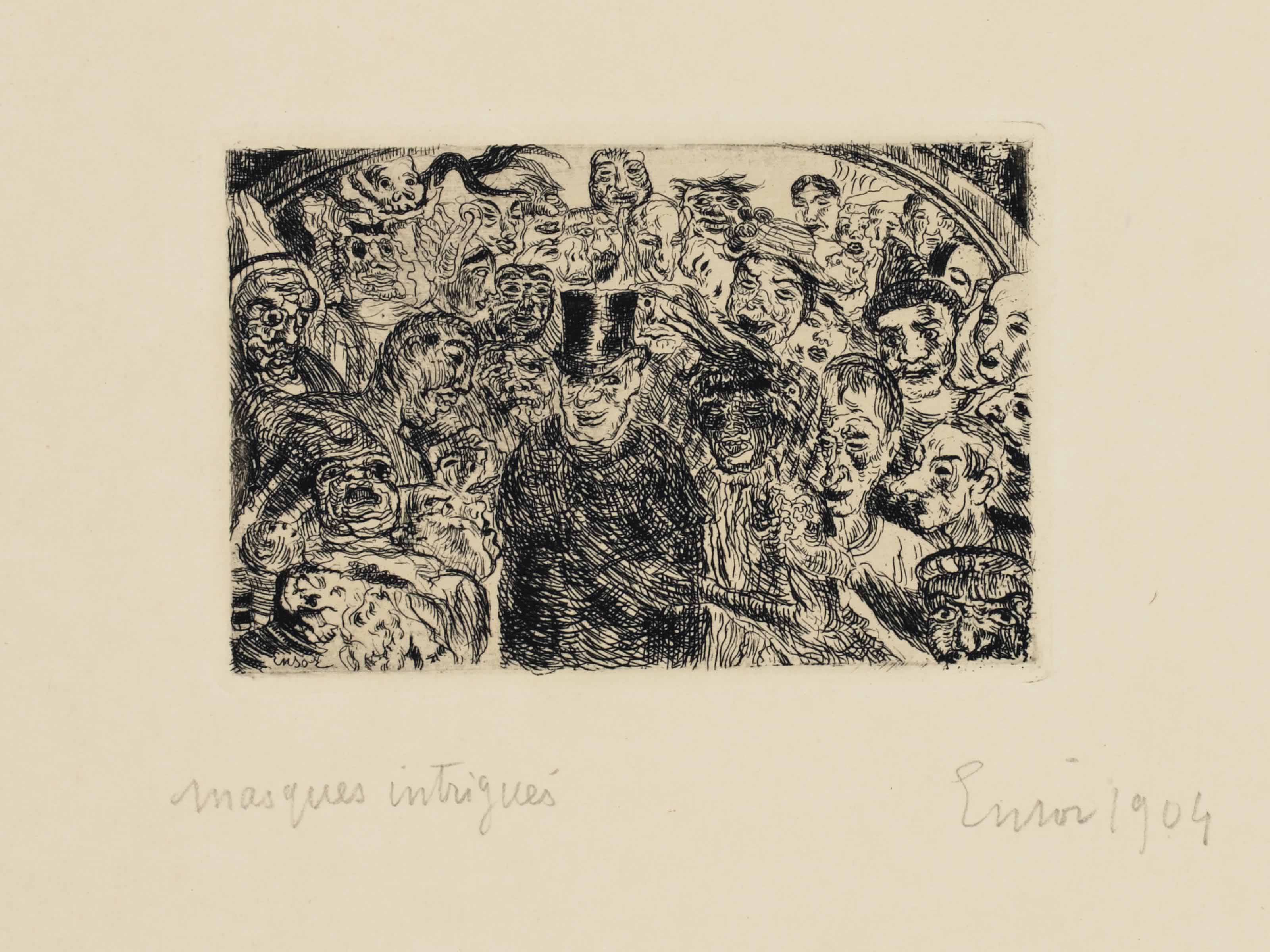 James Ensor Etchings Of Florence