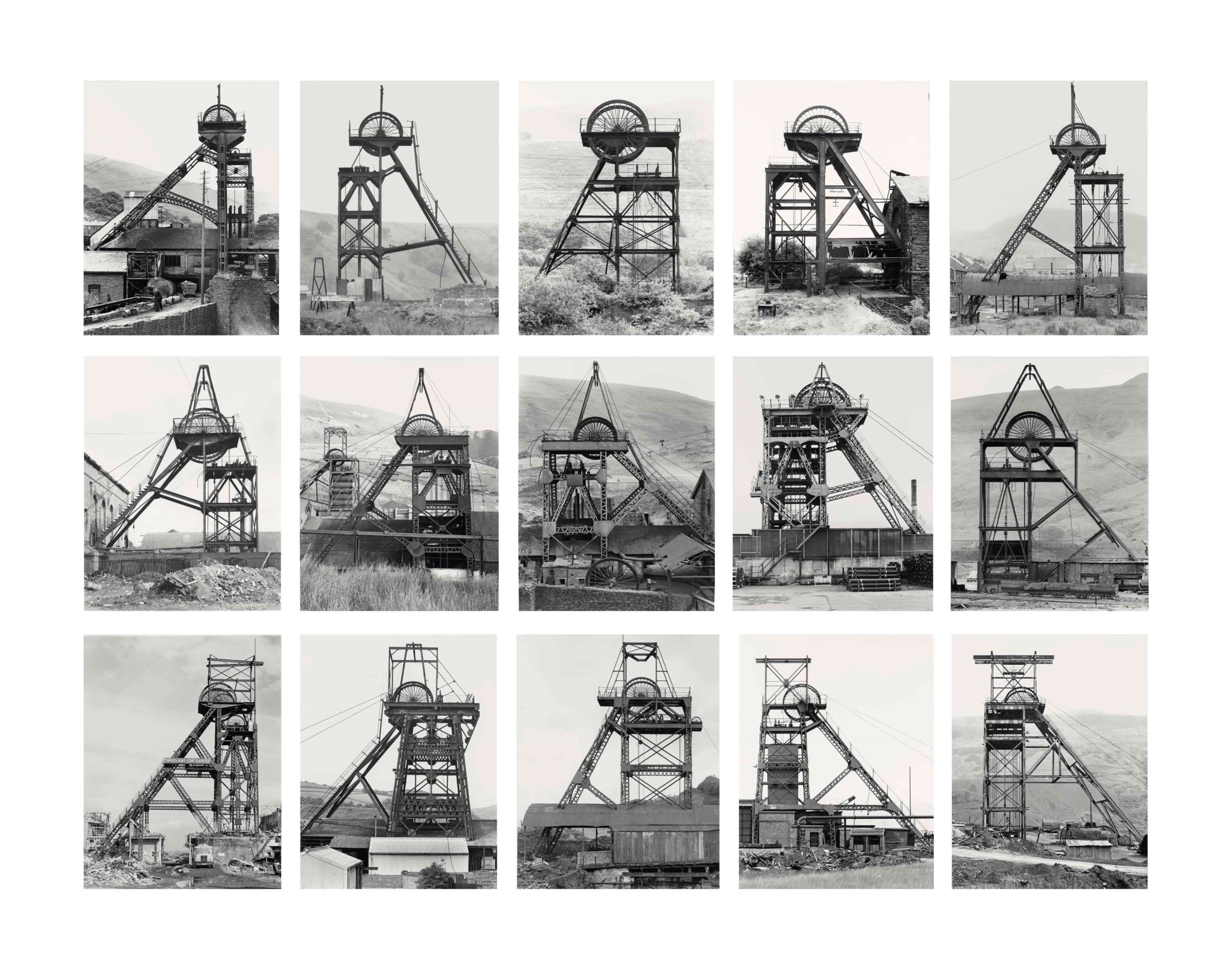 BERND & HILLA BECHER (1931-2007 and B. 1934)