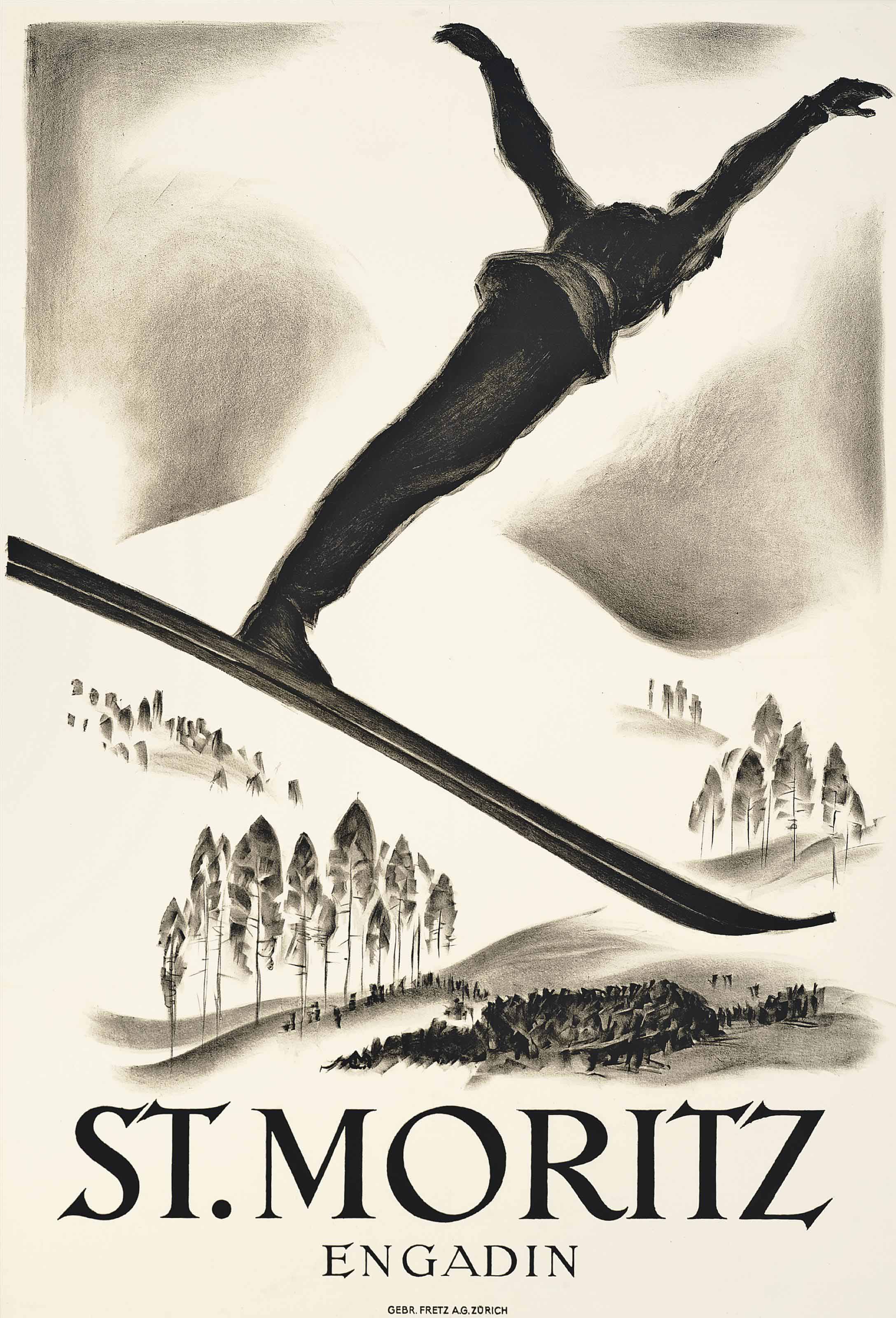 Carl Moos (1878-1959) , ST. MORITZ | Christie's