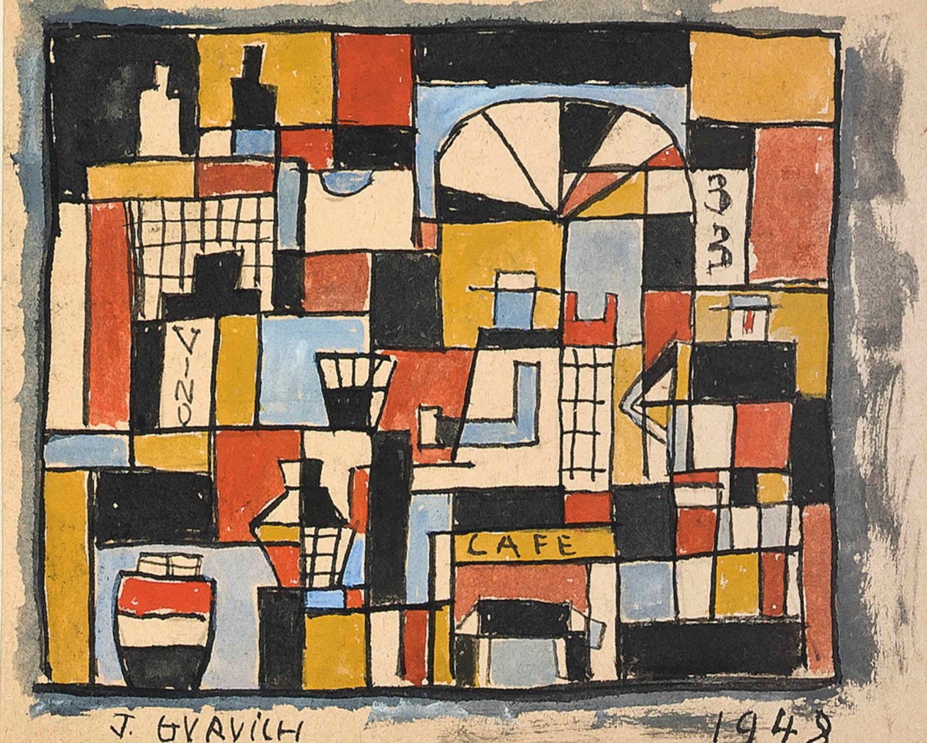 José Gurvich (Lithuanian/Uruguayan, 1927-1974), Constructivo ...