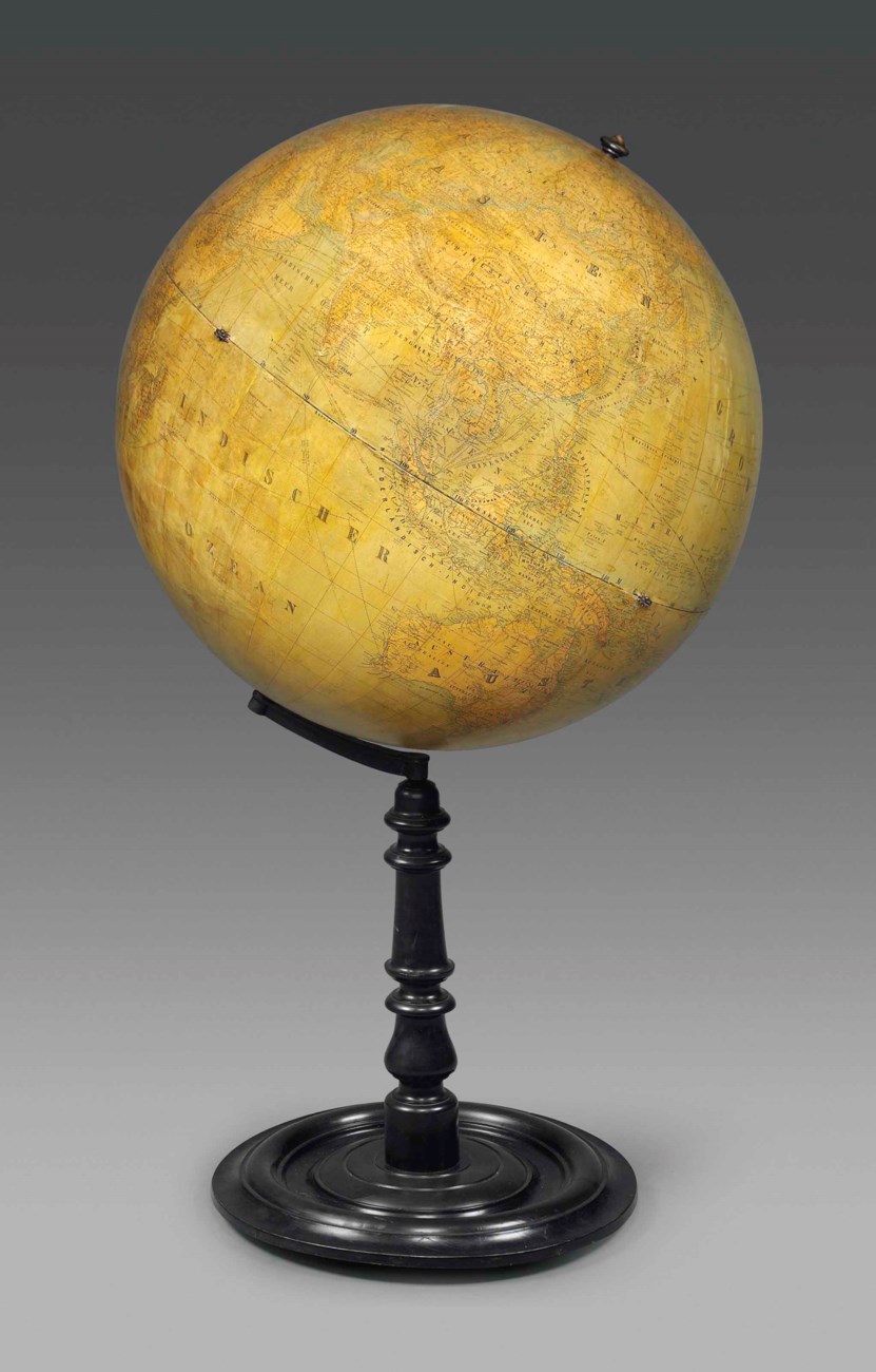 A 42-Inch German Globe, ADOLF HENZE, 1889 | Christie's