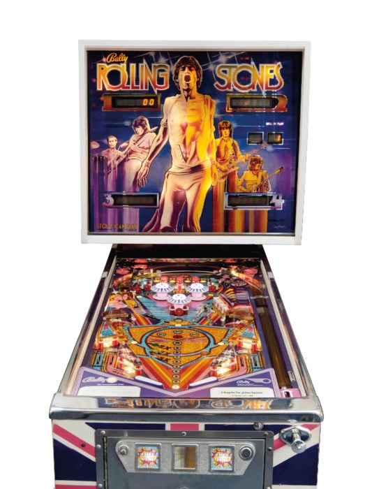 A SOLID STATE ROLLING STONES PINBALL MACHINE, BY BALLY, 1980 | Christie's