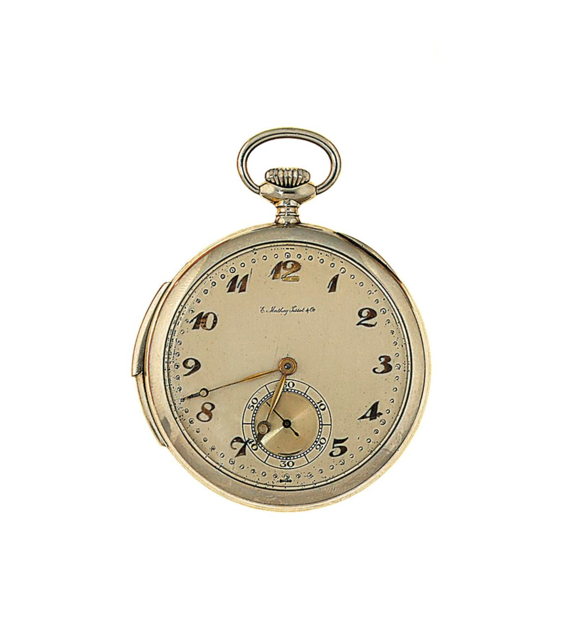An early 20th century gold openface quarter repeating pocket watch, by ...