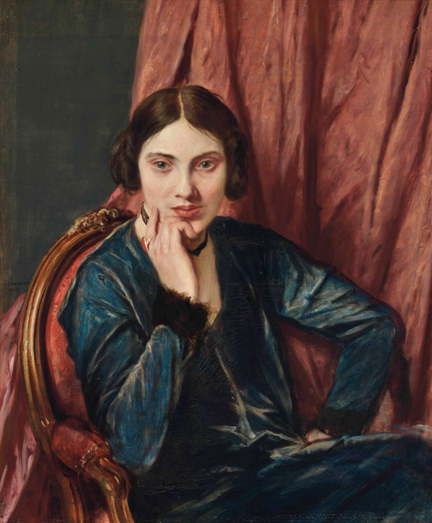 Charles Hazelwood Shannon, R.A. (1863-1937), Portrait of Hilda Mary ...