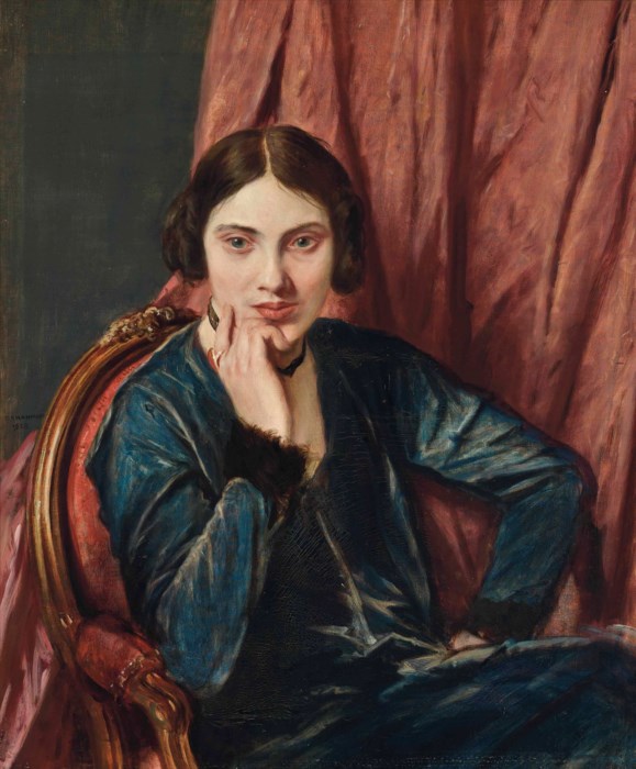 Charles Hazelwood Shannon, R.A. (1863-1937), Portrait of Hilda Mary ...