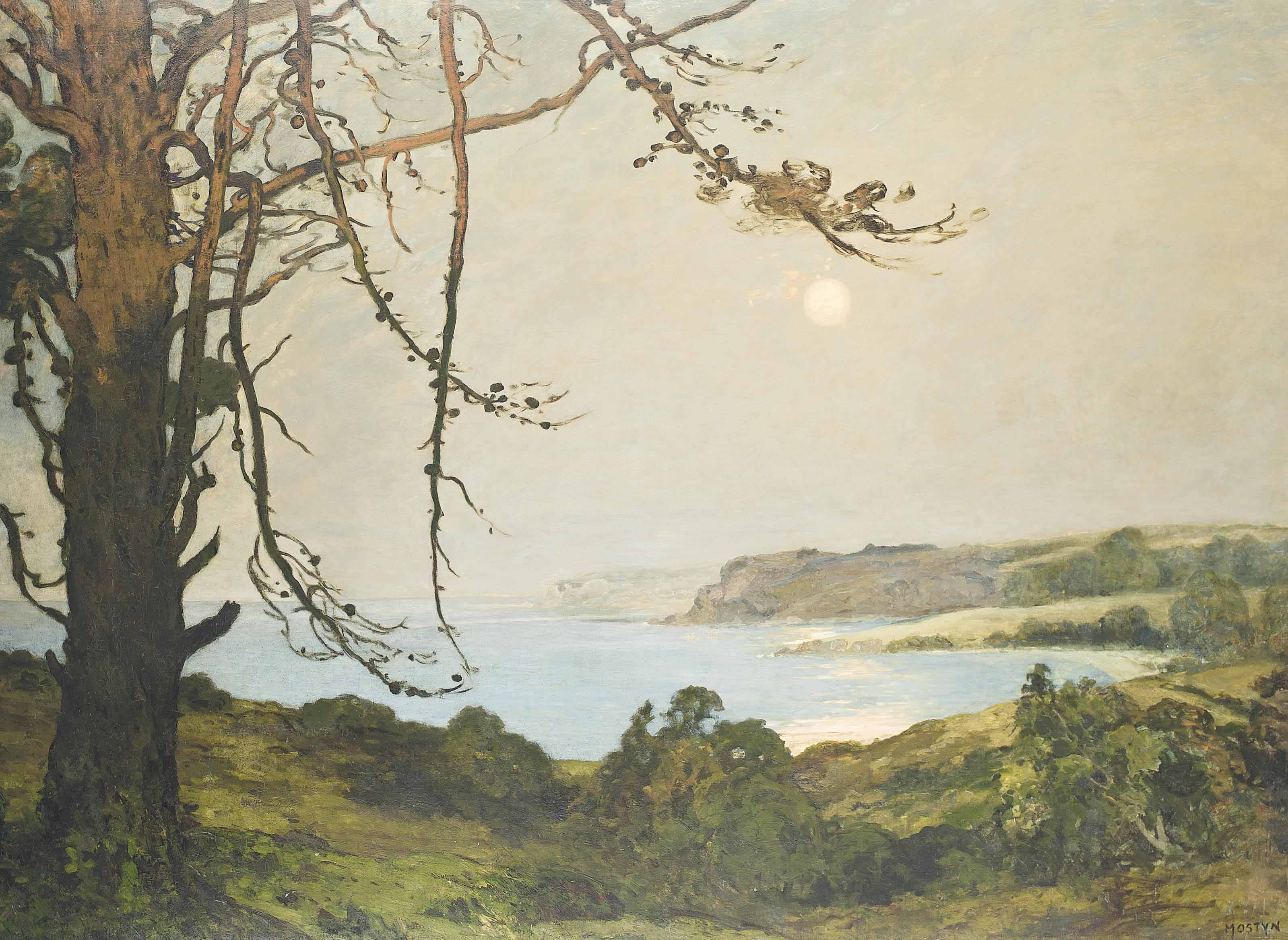 Tom Edwin Mostyn (1864-1930) , Summer moon | Christie's