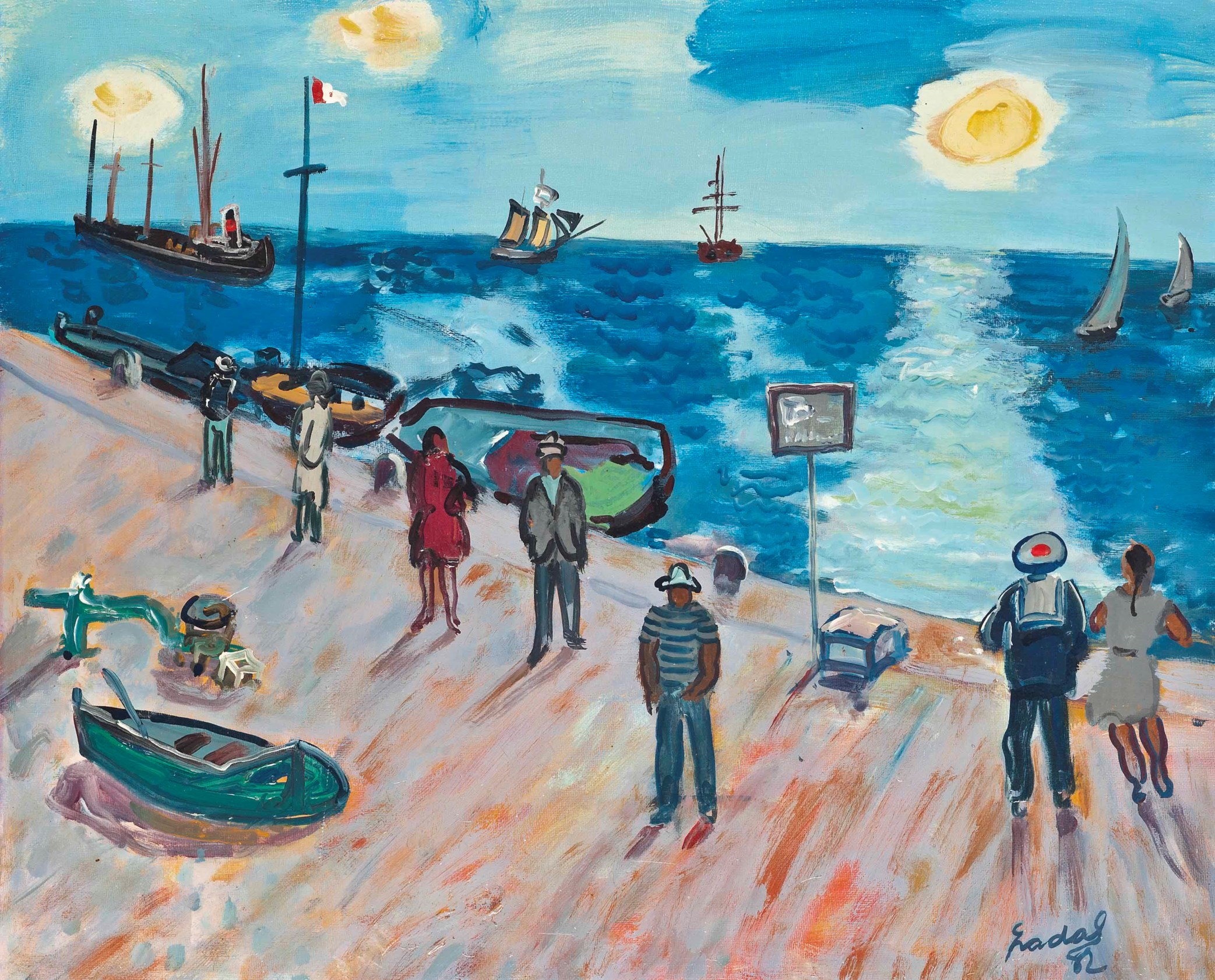 Carlos Nadal (1917-1998), El paseo | Christie's